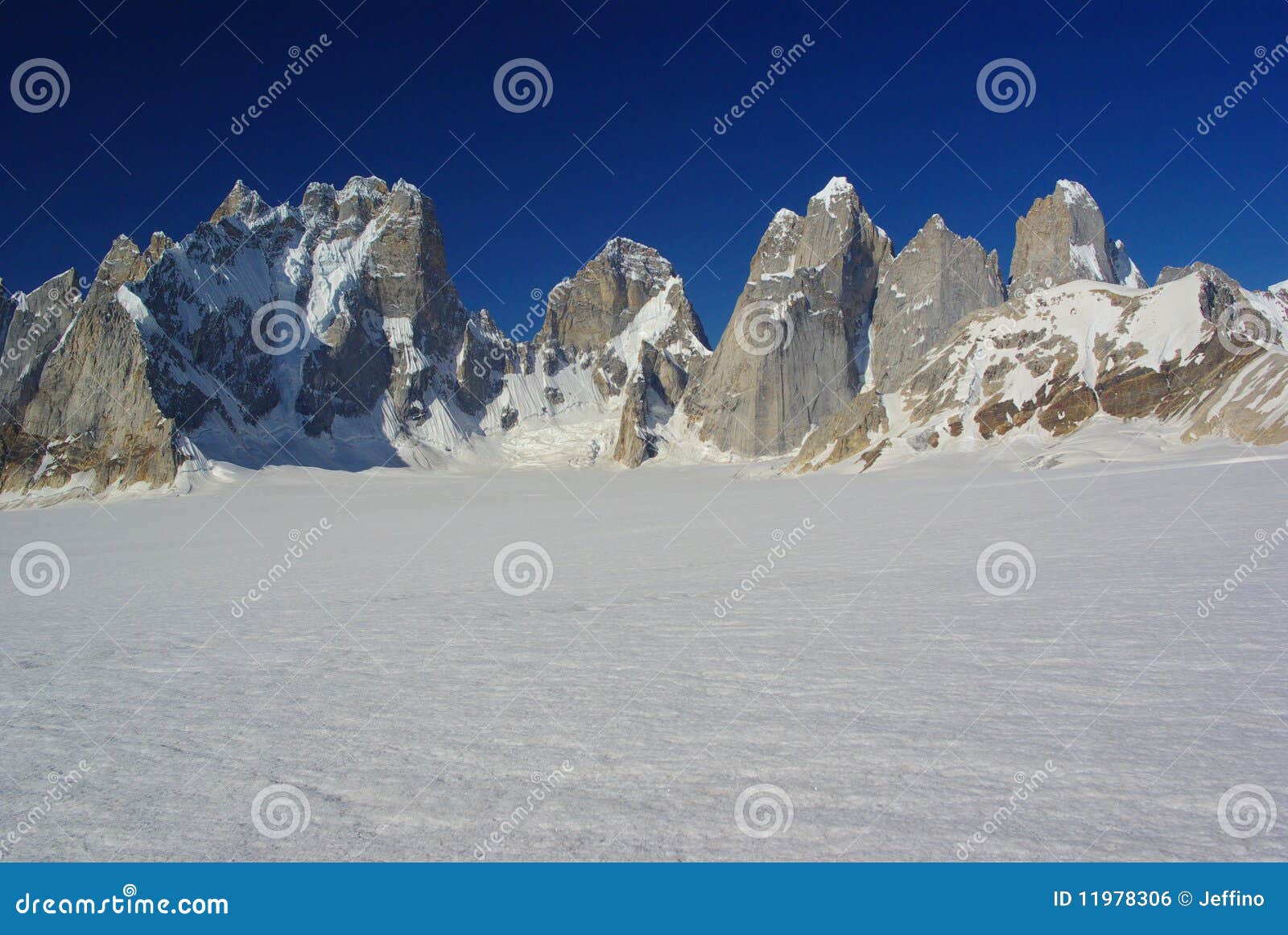 Nameless tower group stock photo. Image of hispar, pass - 11978306