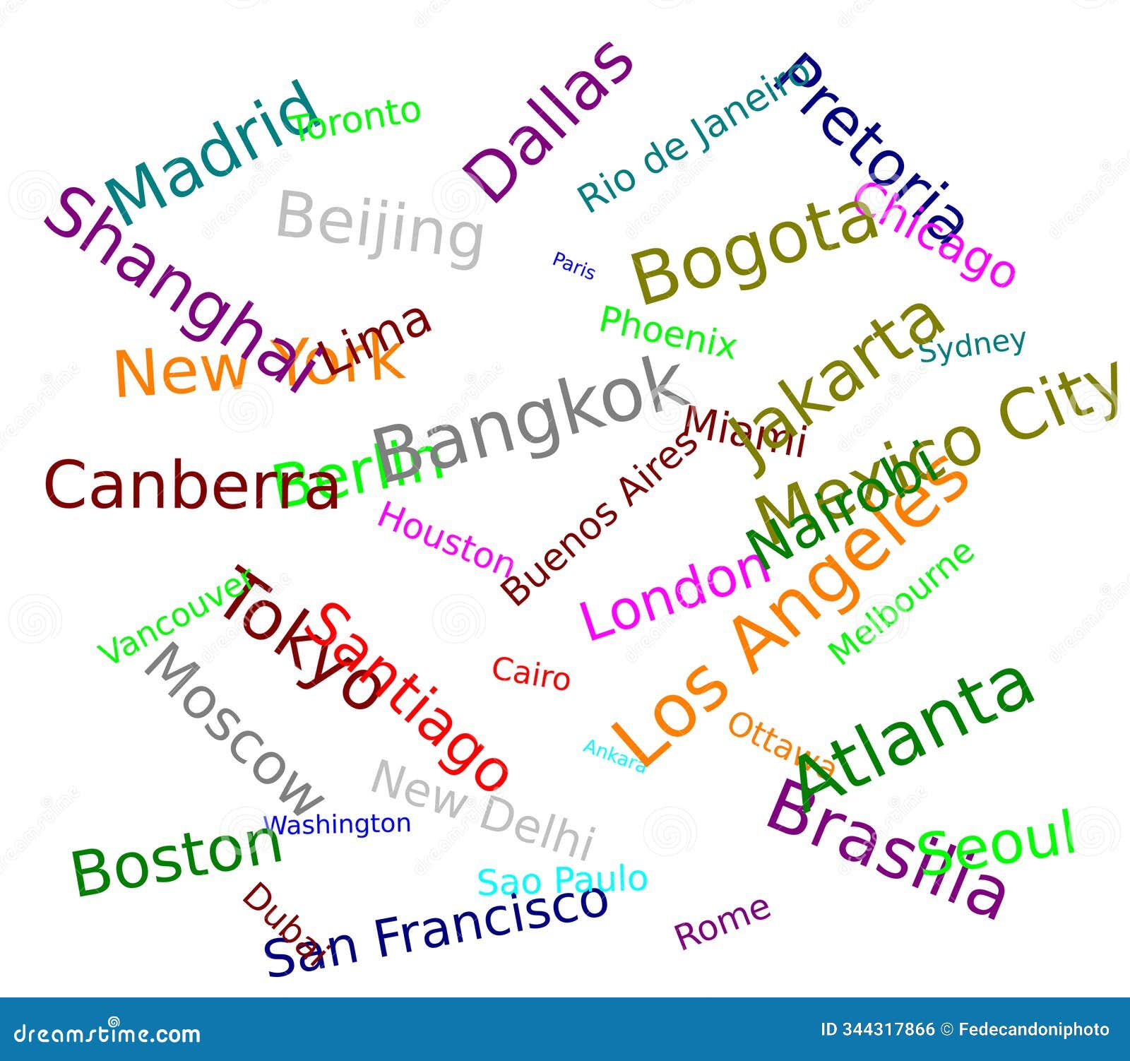 World Capitals Cartoon Vector | CartoonDealer.com #62832985