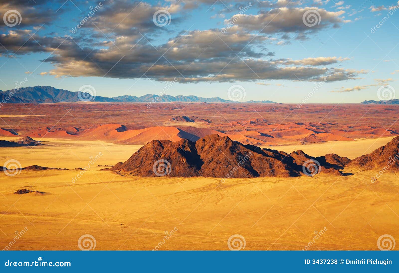 Namib Desert, Bird S-eye View Stock Photo - Image of sand, drought: 3437238