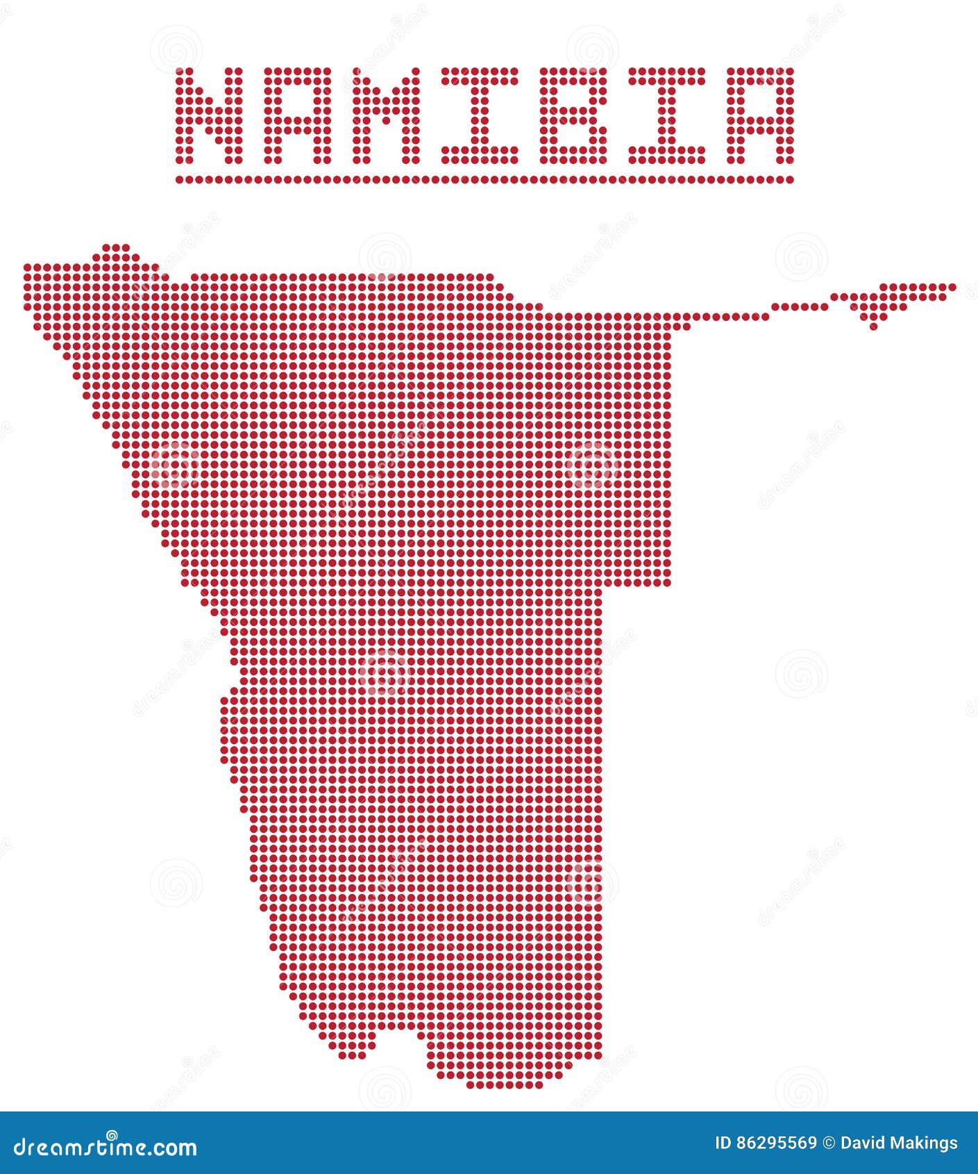 Blank Map Of Namibia In Gray. Municipalities Of Namibia Map. High ...