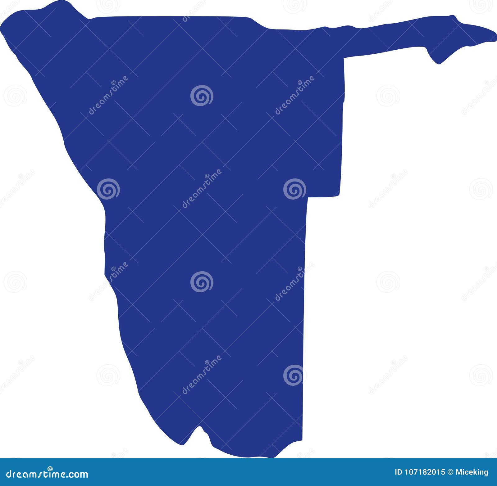 Namibia map vector stock vector. Illustration of geography - 107182015
