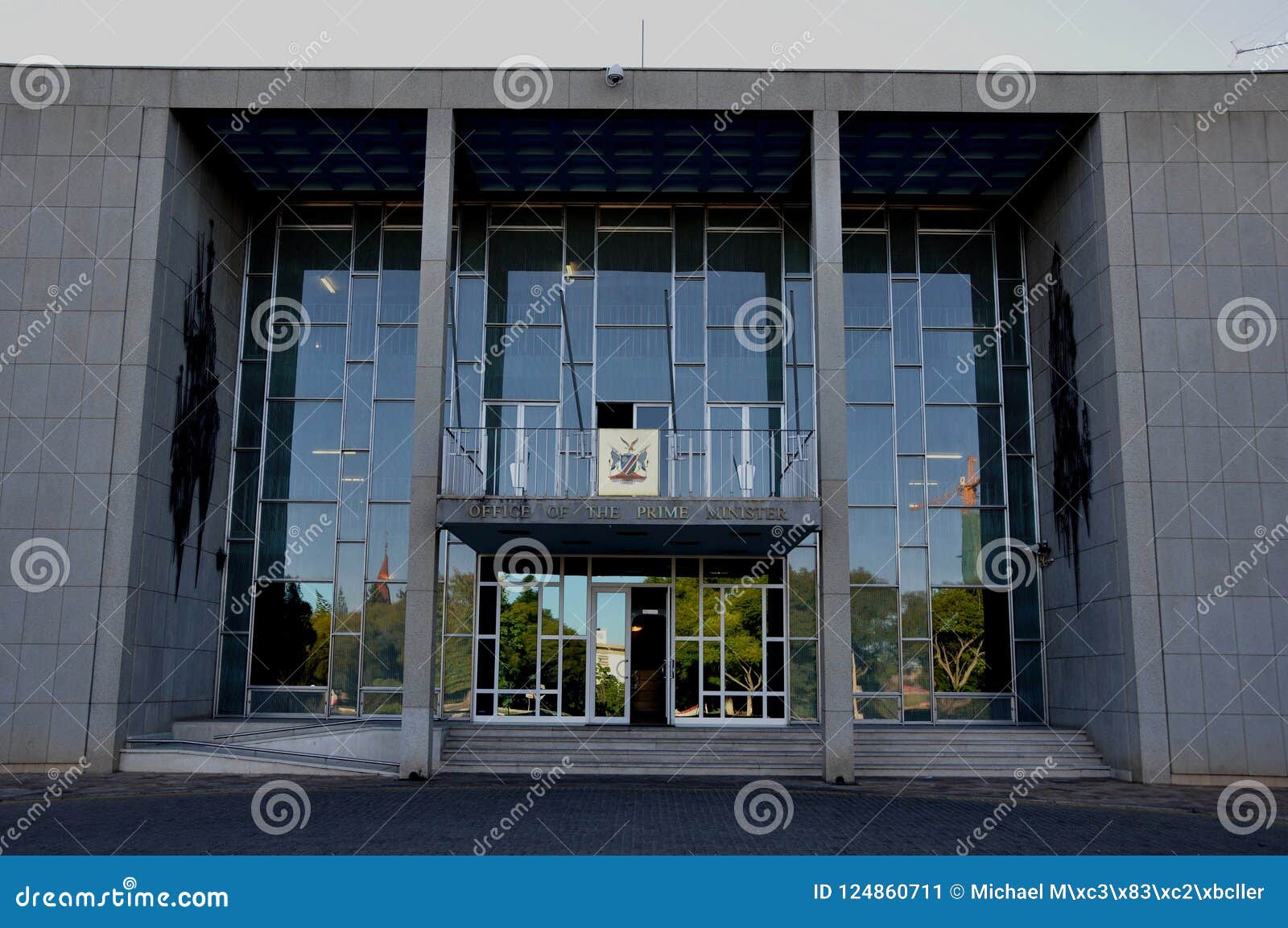 Namibia: the Prime-Ministers Office in Windhoek Editorial Photo - Image ...
