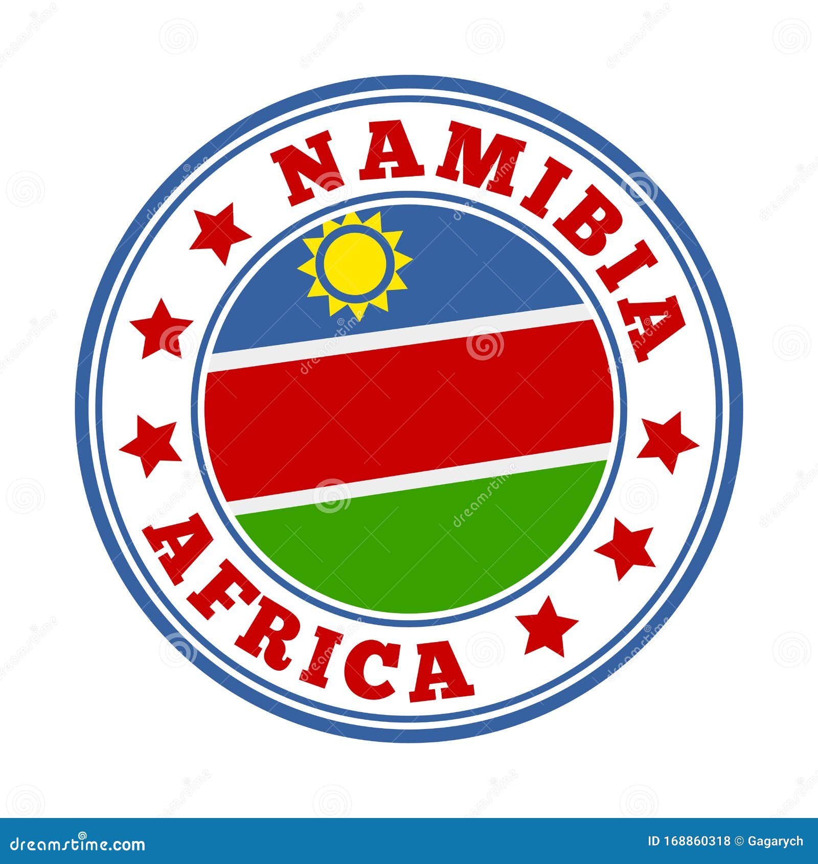 Namibia sign. stock vector. Illustration of airport - 168860318