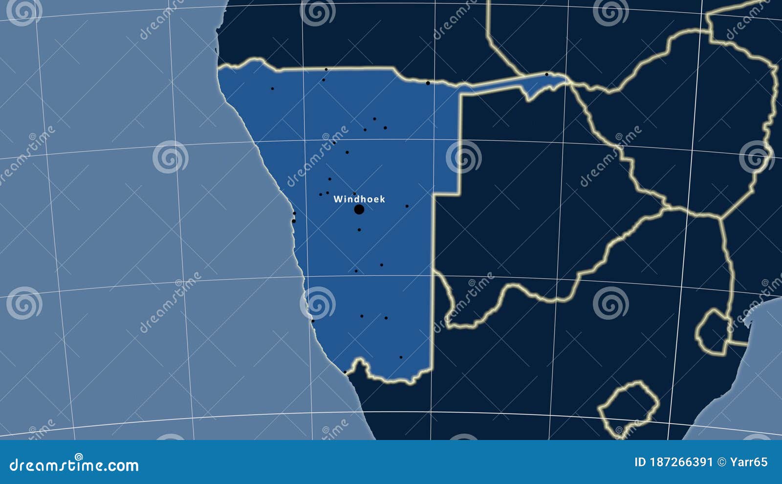Namibia - Solid. Composition, Borders Stock Illustration - Illustration ...