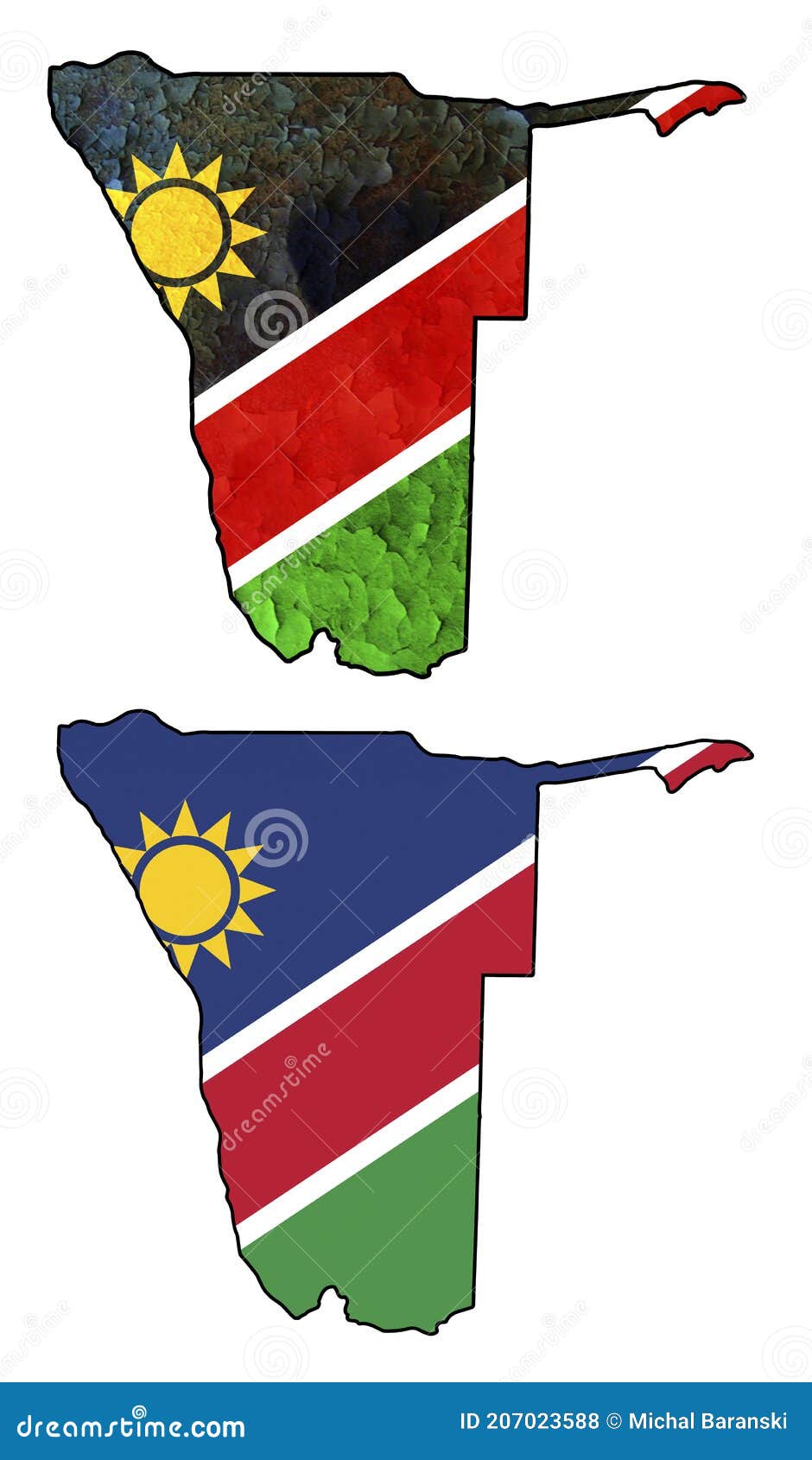Namibia stock illustration. Illustration of africa, nation - 207023588