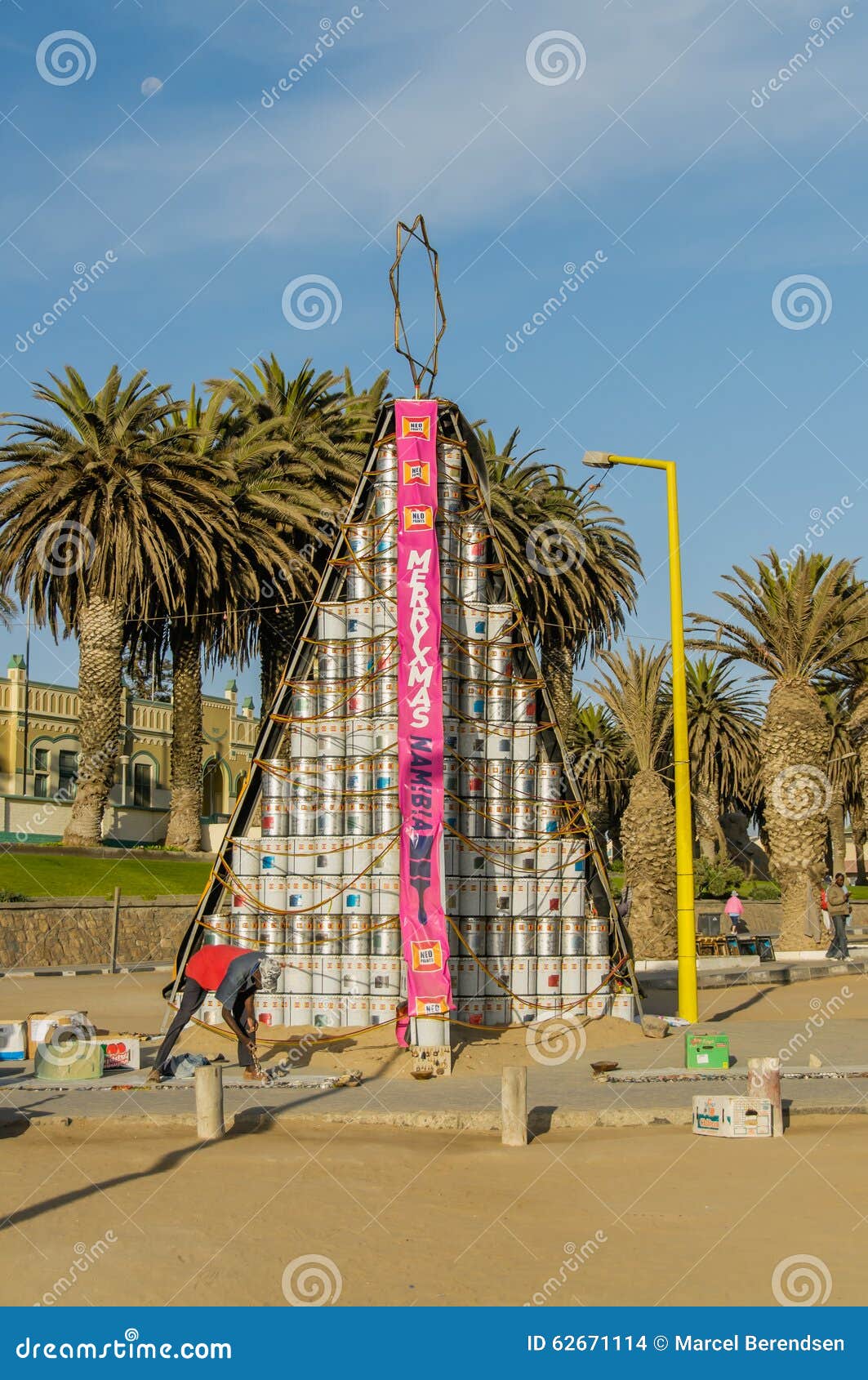 Namibia - Swakopmund editorial stock image. Image of tree - 62671114