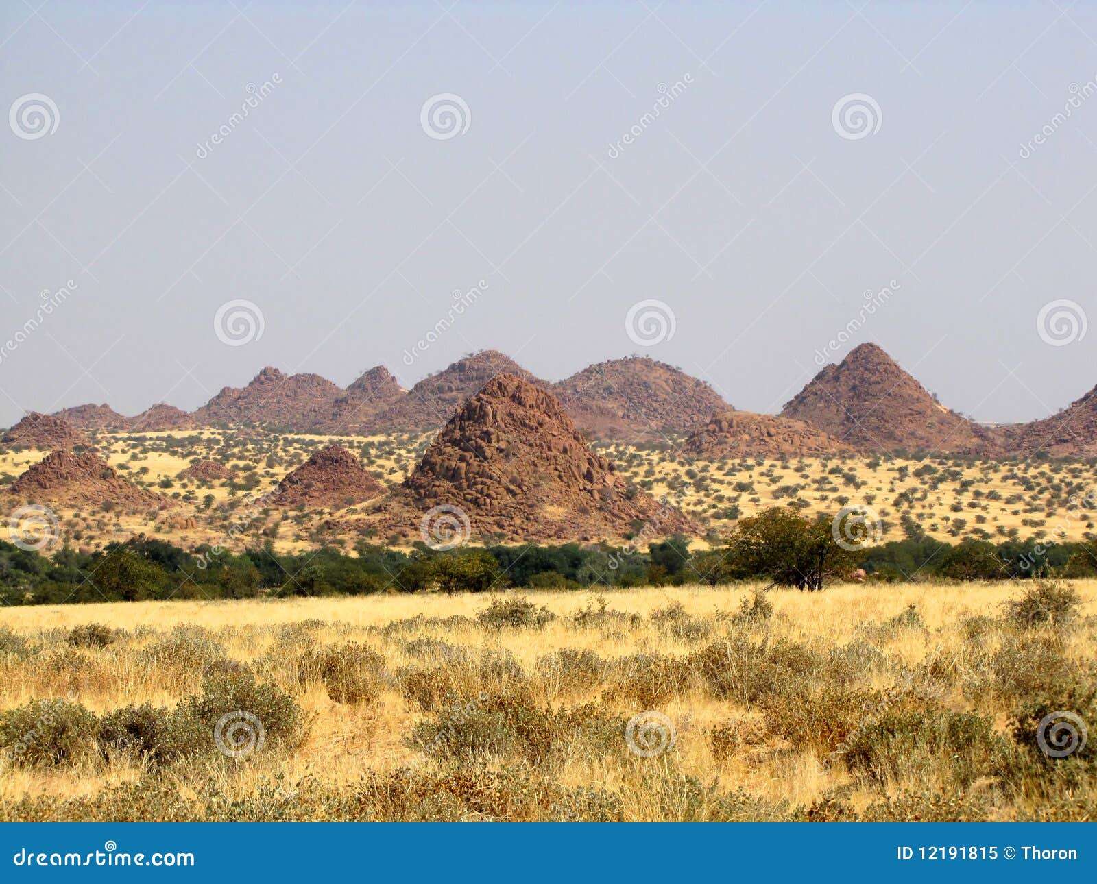 Namibian landscape stock image. Image of wilderness, namibia - 12191815