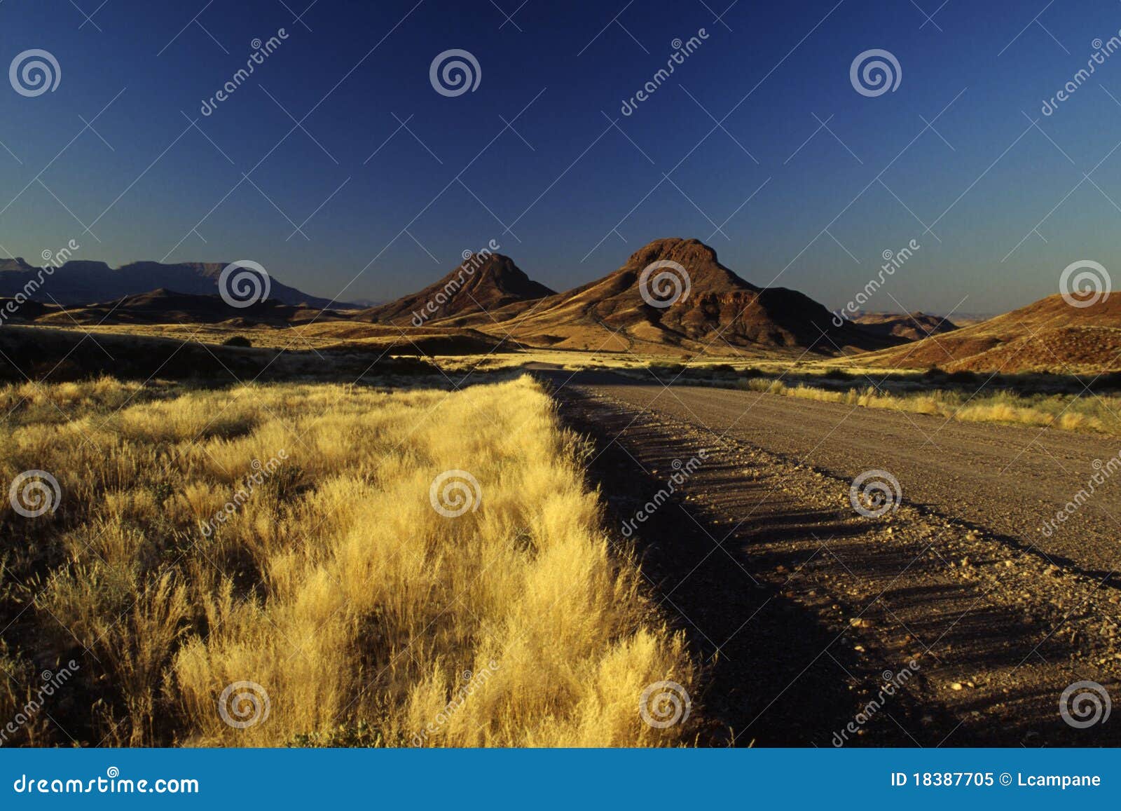 Namibian landscape stock image. Image of outside, landscape - 18387705