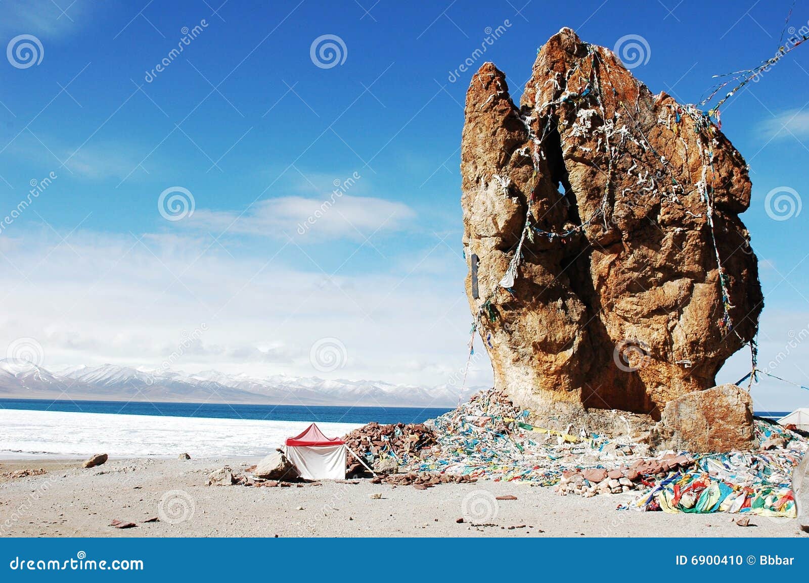 Namtso Lake in Tibet stock photo. Image of lasa, travel - 6900410