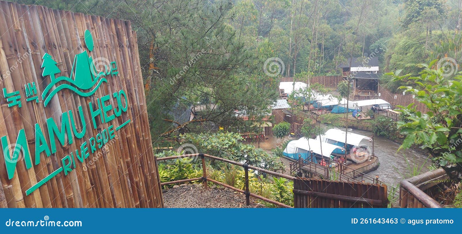Namu Hejo River Side the One from Many Other Camping Ground beside the ...