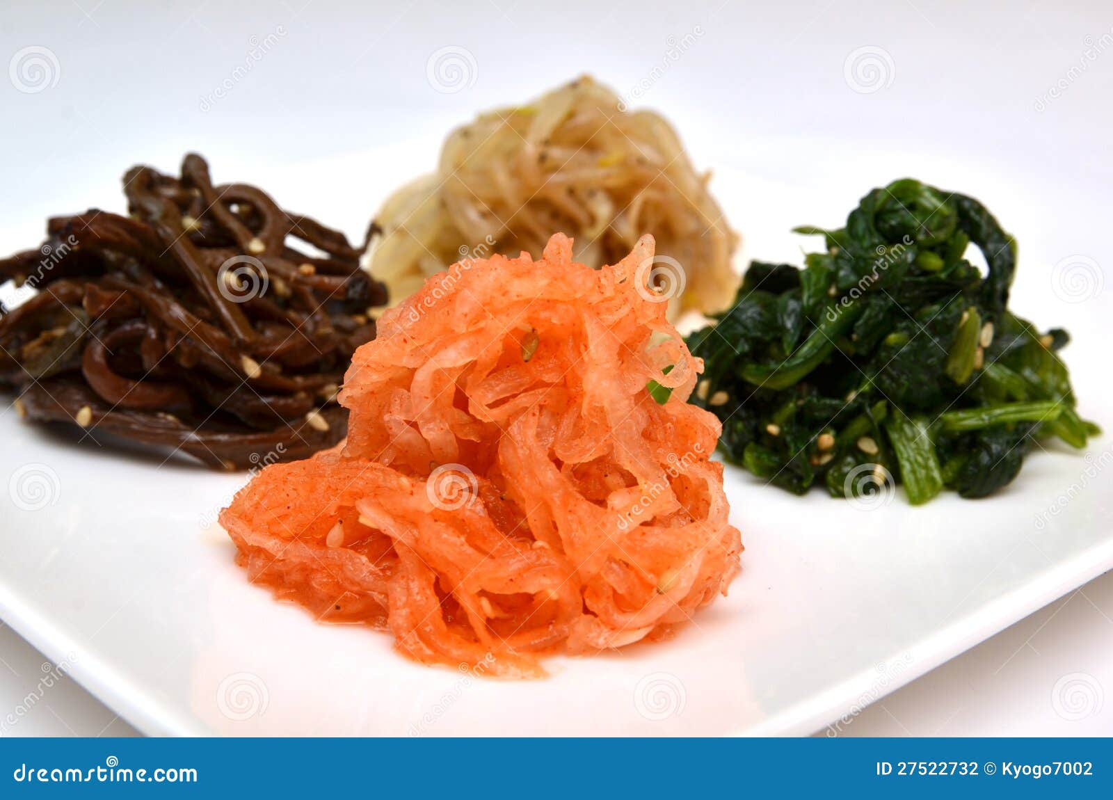 Namul stock photo. Image of vegetable, yakiniku, asian - 27522732