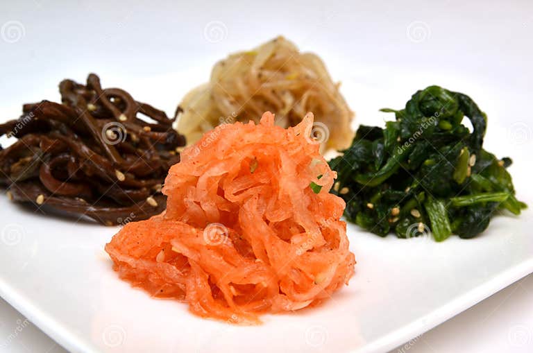 Namul stock photo. Image of vegetable, yakiniku, asian - 27522732