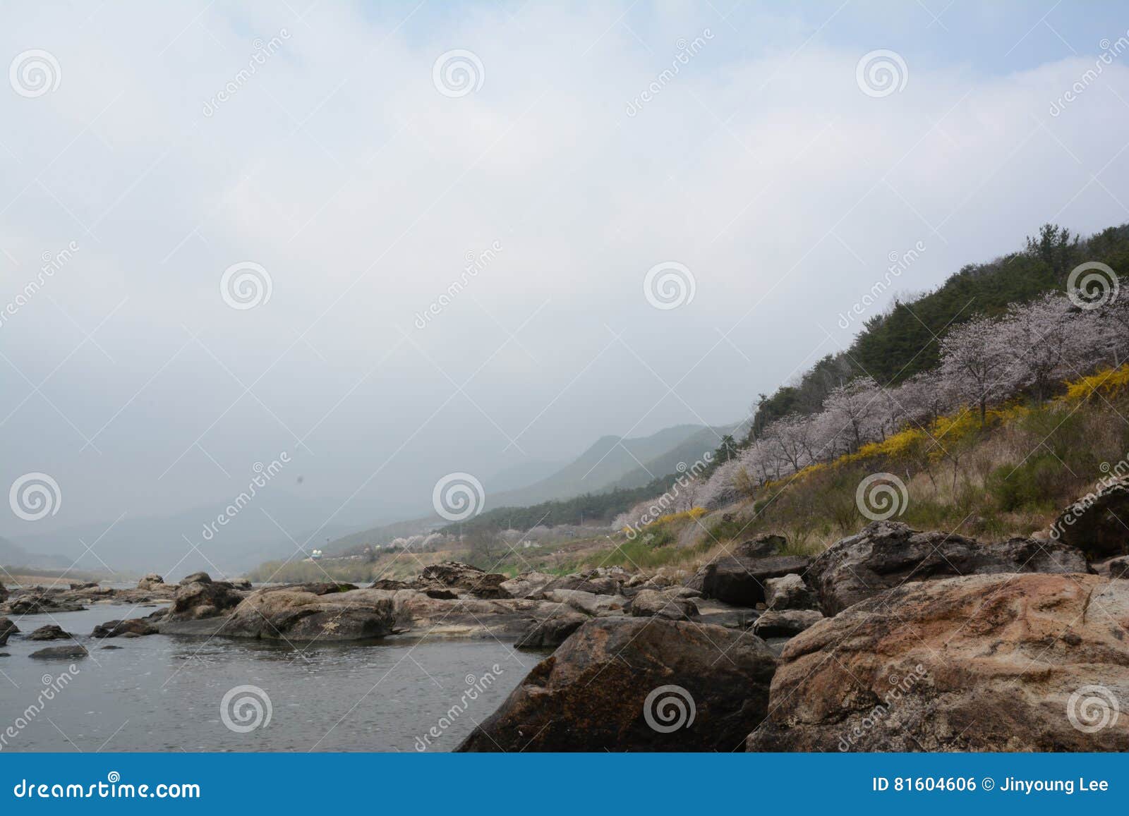 Namwon stock photo. Image of river, stone, korea, rock - 81604606