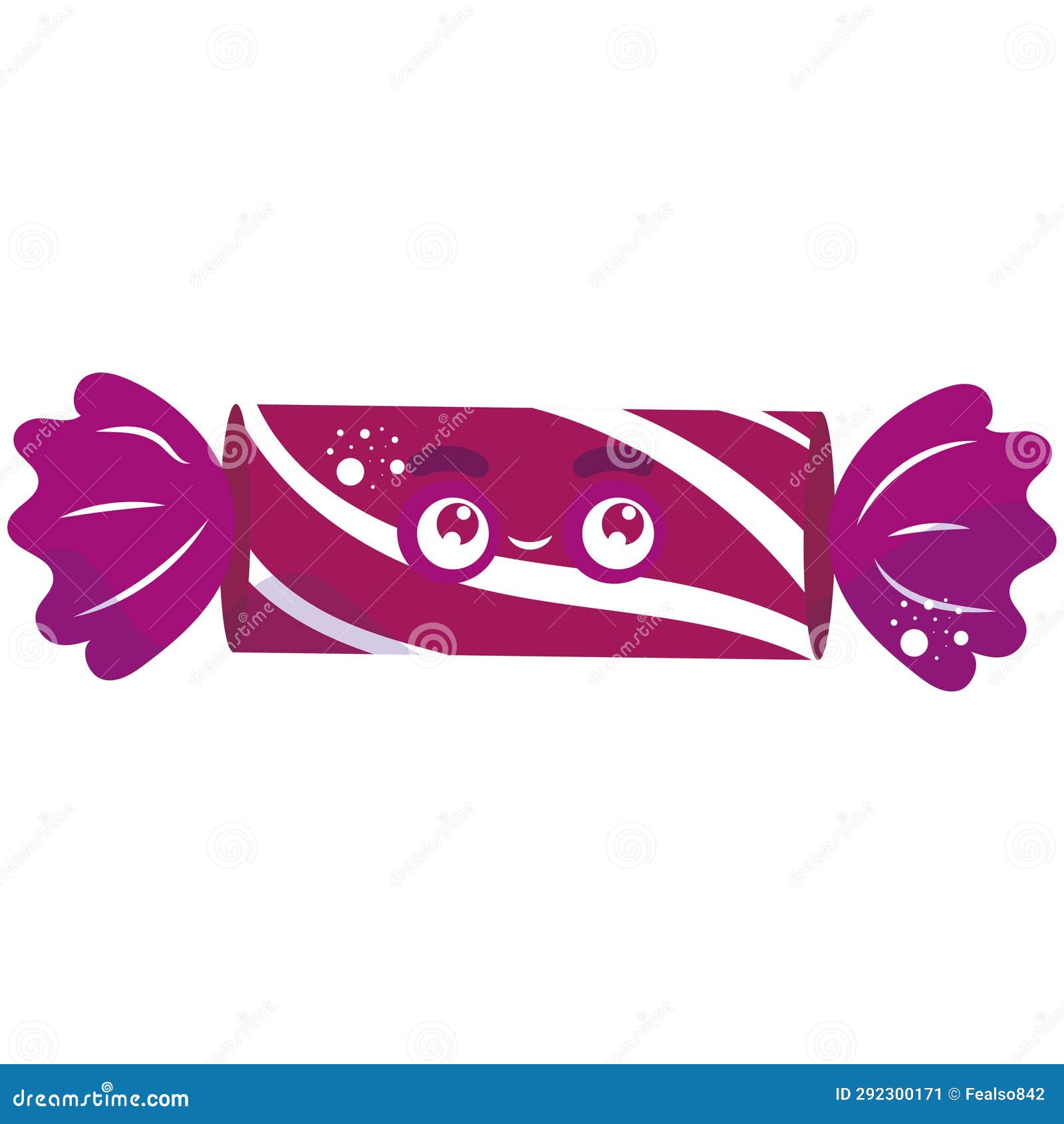 CUTE CHEWY CANDY KAWAII FOR HALLOWEEN Cartoon Vector | CartoonDealer ...