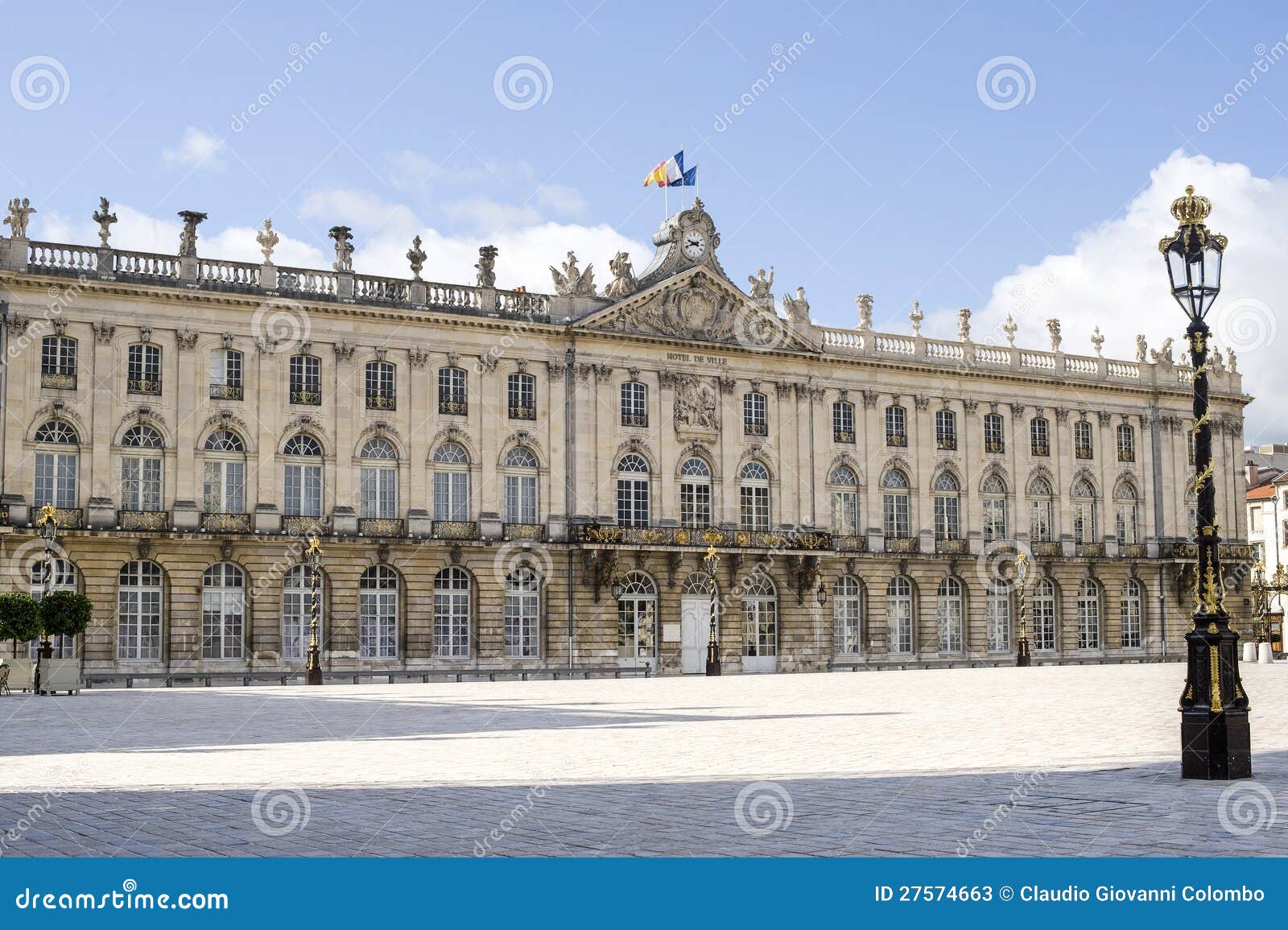 Nancy (France) - Stanislas Square Stock Image - Image of europe ...