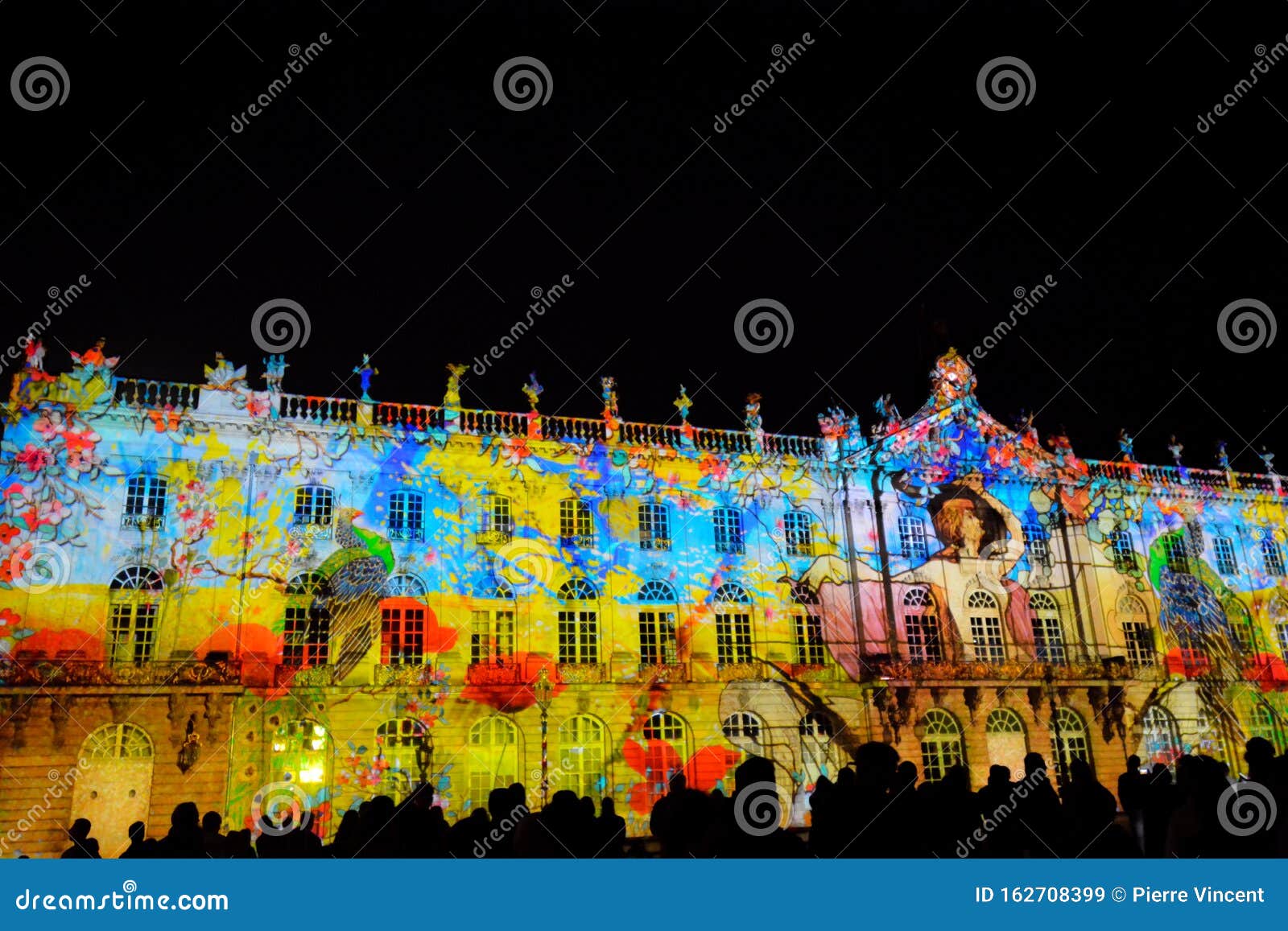 Nancy by night editorial stock image. Image of animation - 162708399