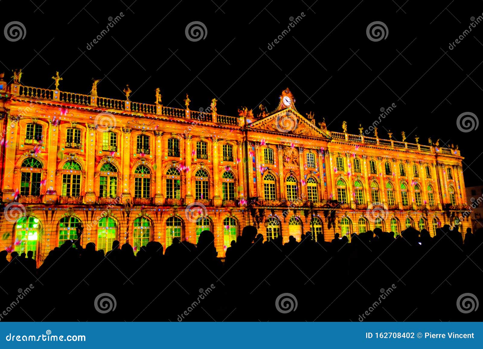 Nancy by night editorial photography. Image of stanislas - 162708402