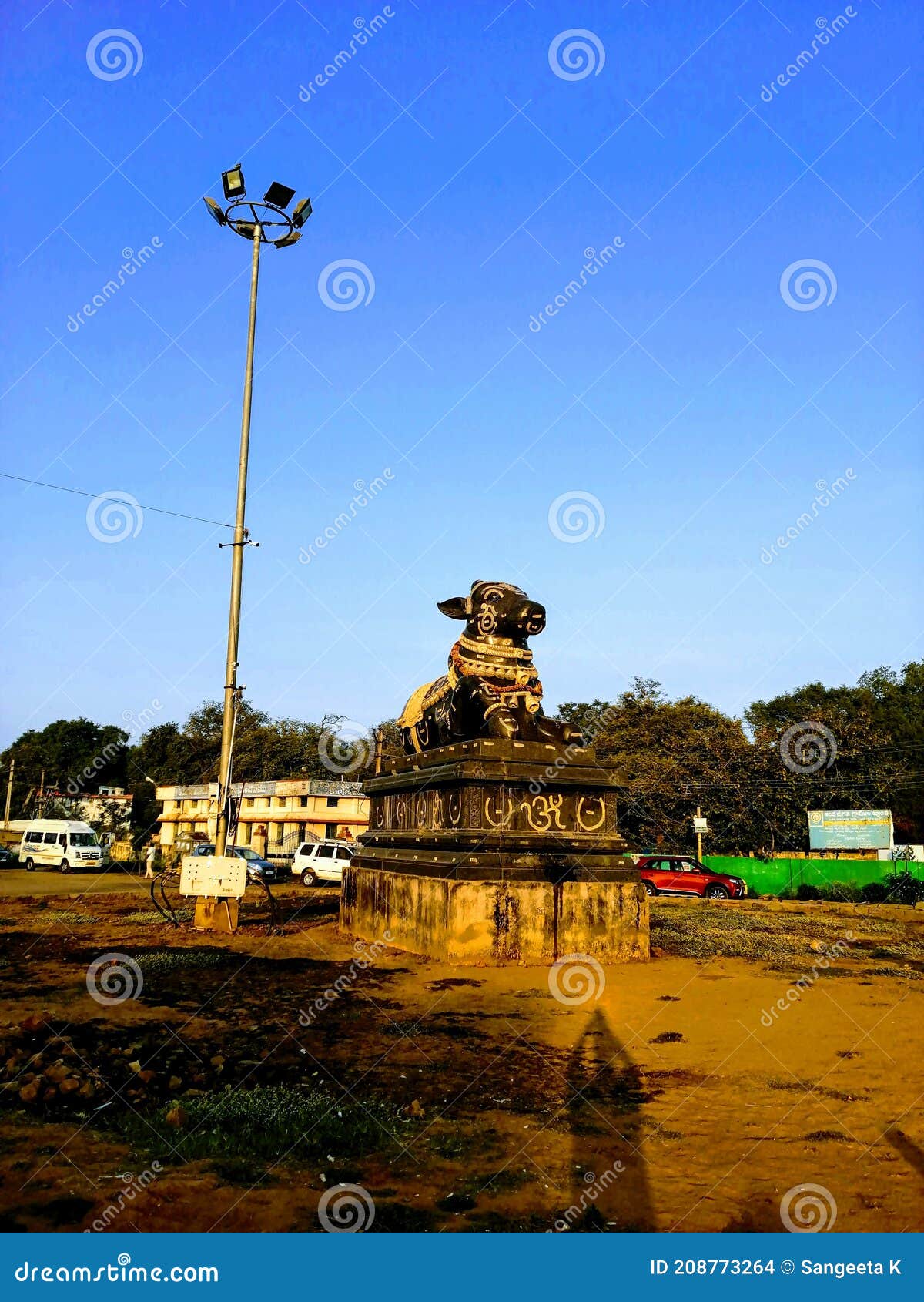 Nandi at Mahanadi in Andhra Pradesh Stock Photo - Image of tourism ...