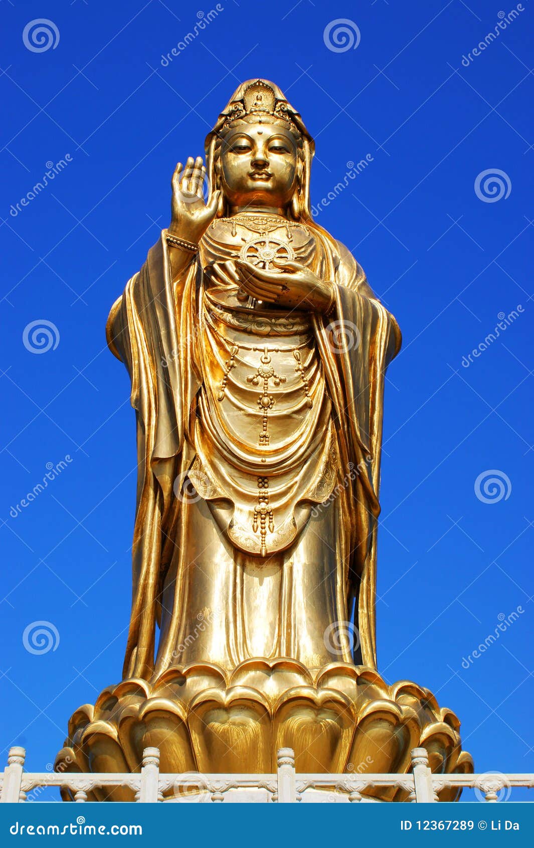 Nanhai Guanyin stock image. Image of history, wall, door - 12367289