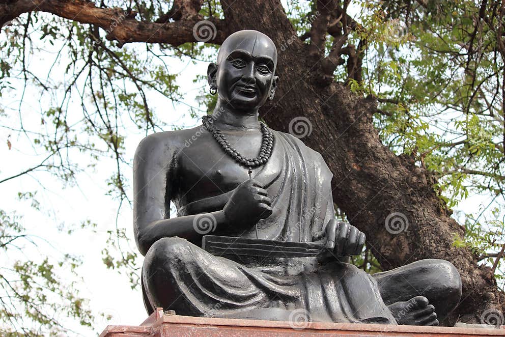 Nannayya stock photo. Image of black, statue, hindu, granite - 38397104