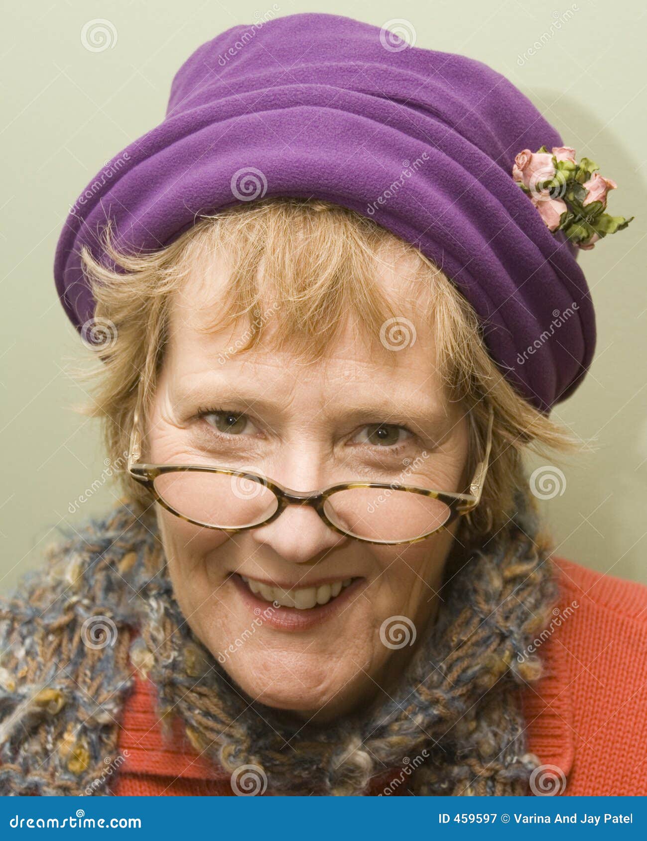 Nanny stock image. Image of portrait, mother, pretty, scarf - 459597