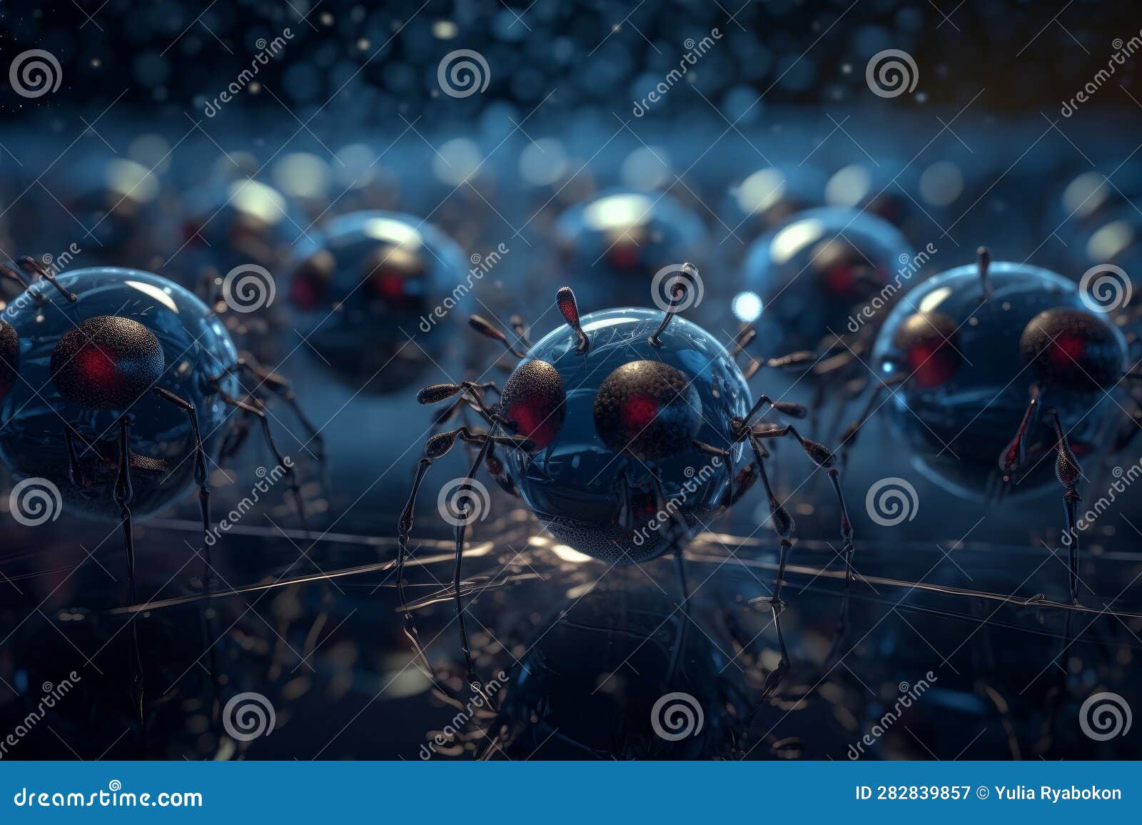 A Nanobot Swarm Perspective From A Molecular Viewpoint, Nanotechnology ...