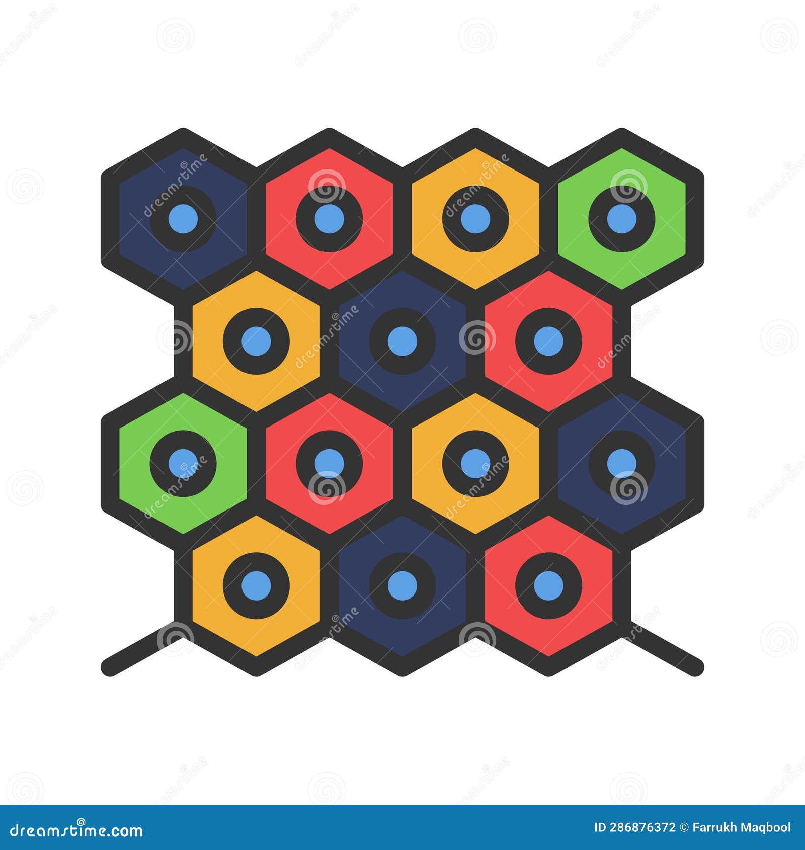 Nano Coating Icon Image. stock vector. Illustration of line - 286876372