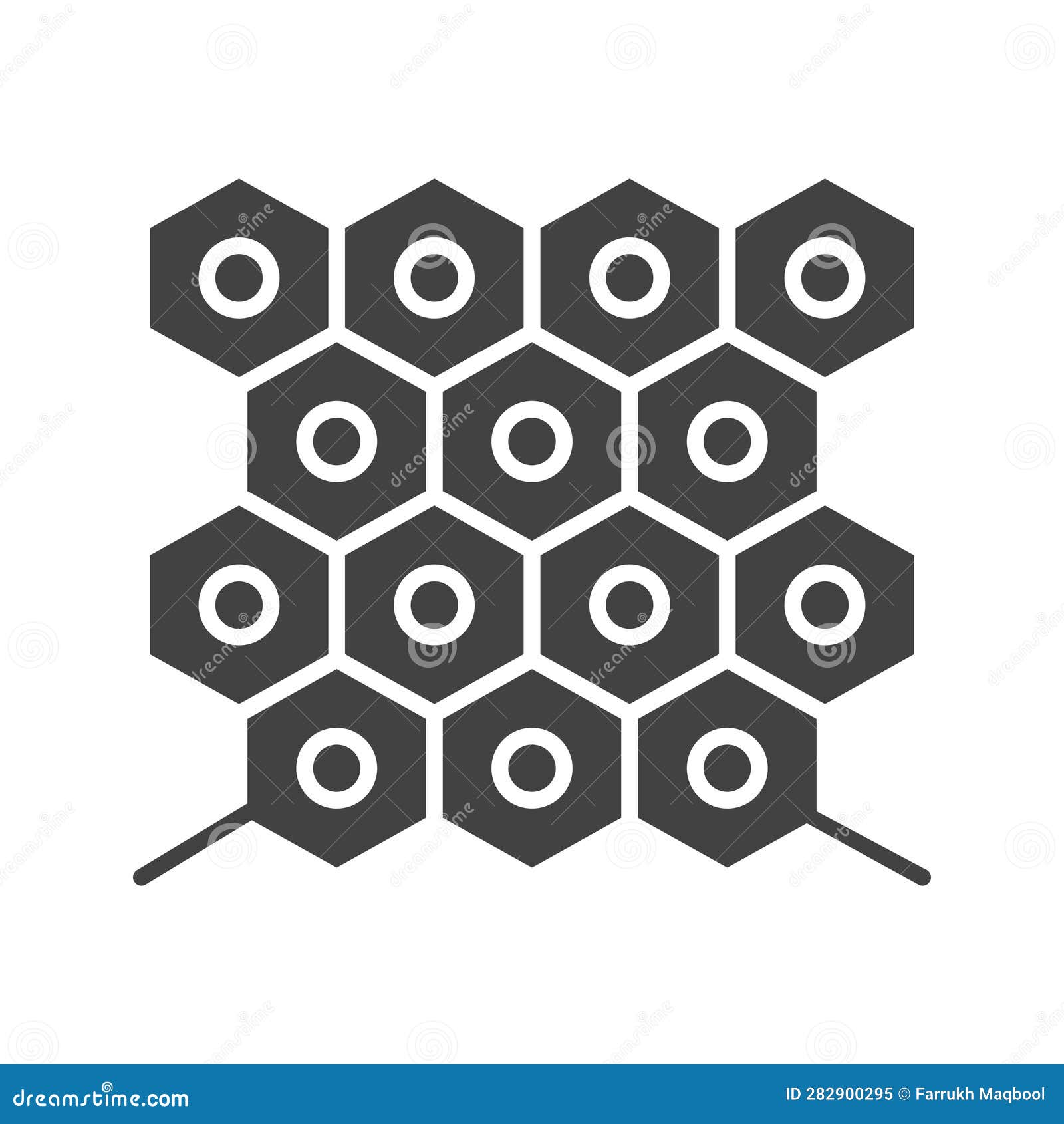 Nano Coating Icon Image. stock vector. Illustration of symbol - 282900295