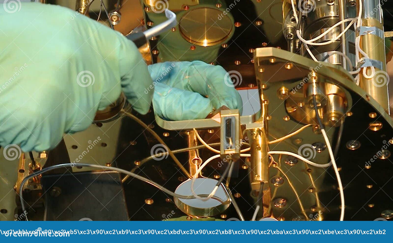 Nano Computer Working with Nano Particles Stock Video - Video of ...