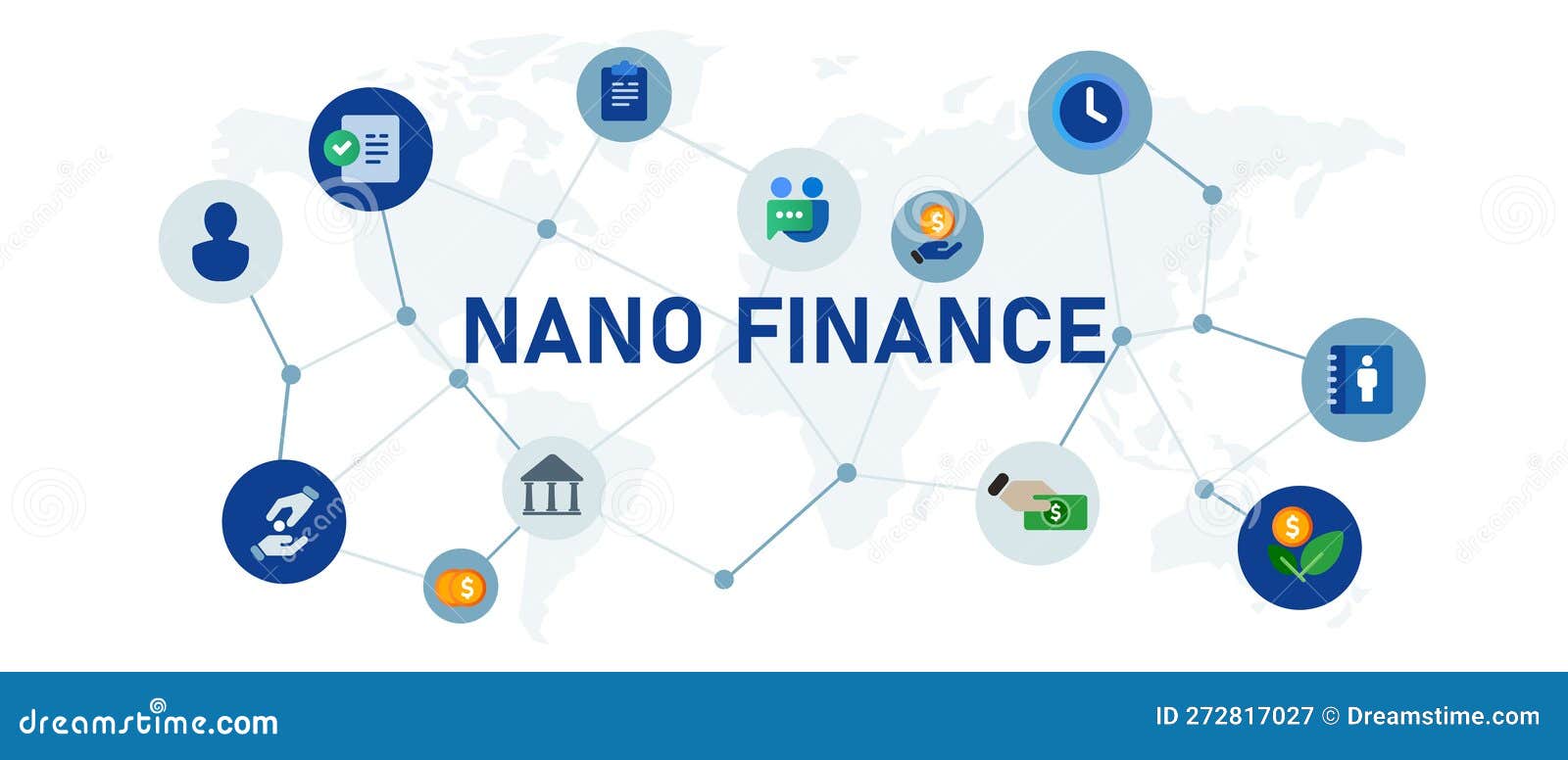 Nano Finance Financial Transaction Technology Digital Financing Stock ...