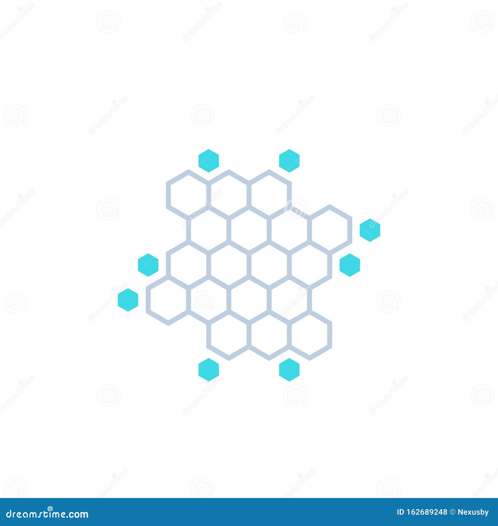 Nano Materials, Nanostructure, Vector Illustration | CartoonDealer.com ...