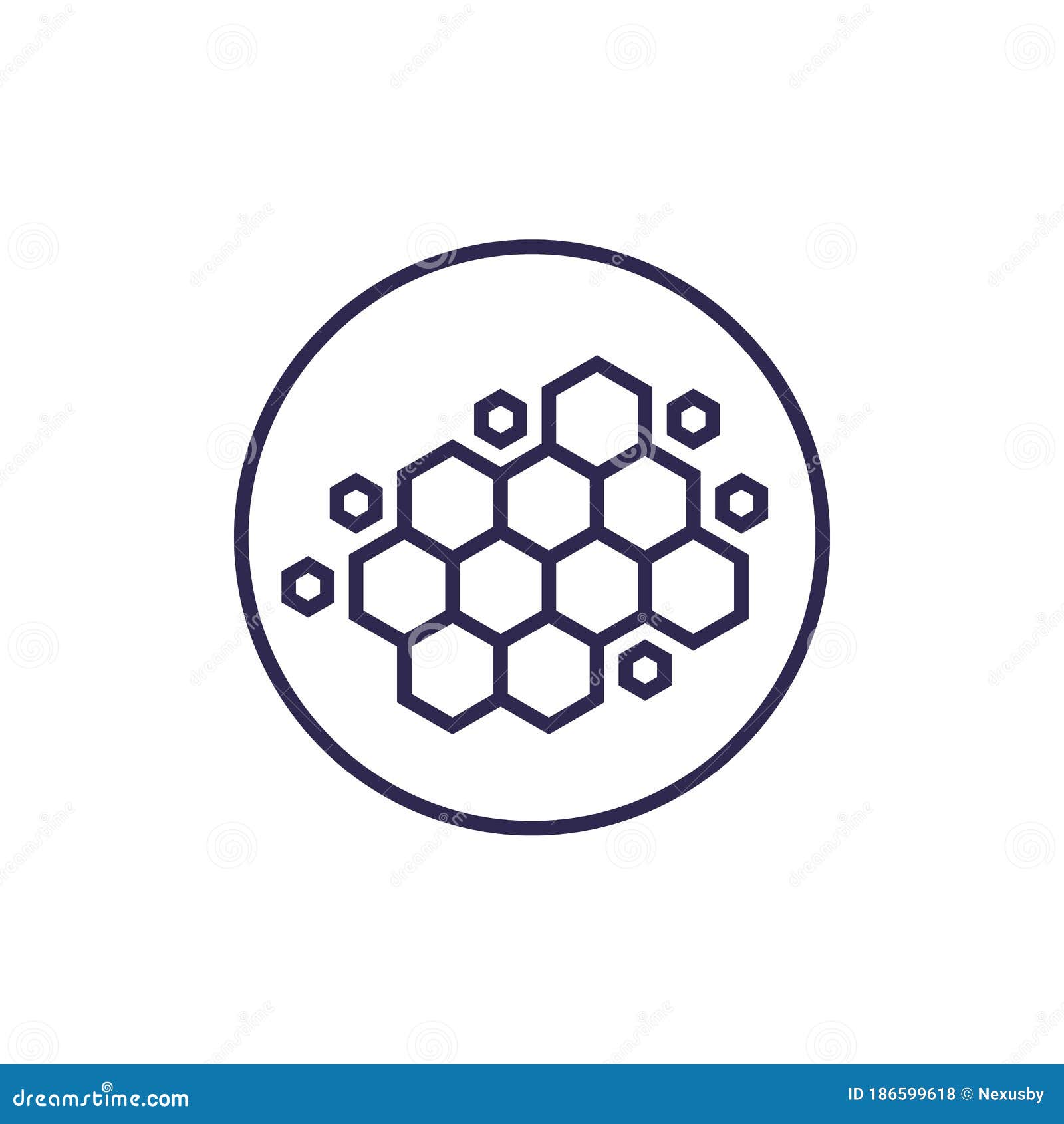 Nano Materials, Nanostructure, Vector Illustration | CartoonDealer.com ...