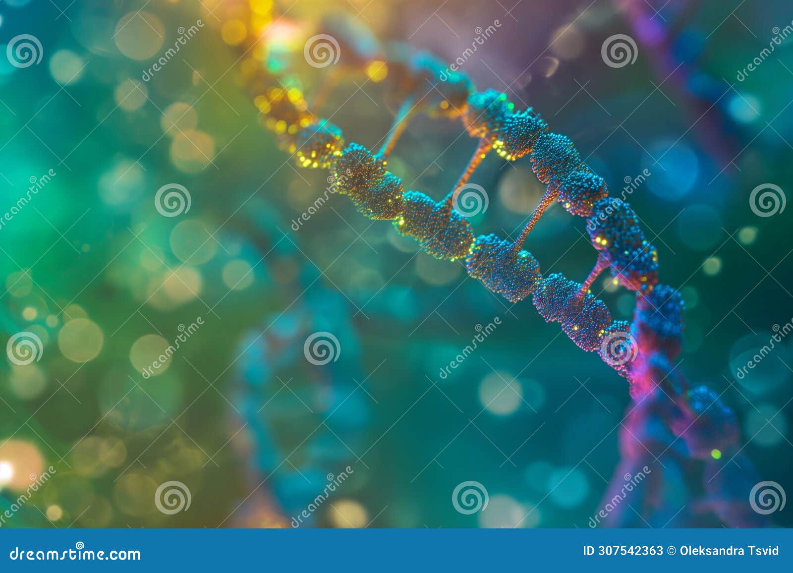 Nano-Molecular Cell, Strong Increase in Cellular Processes Stock Image ...