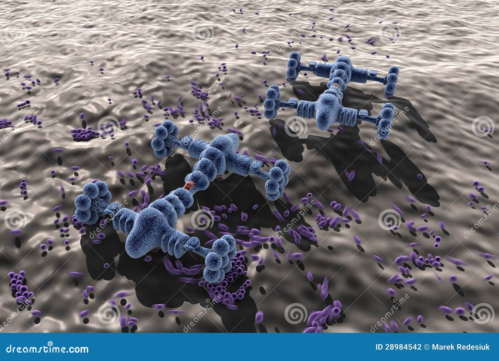 Nano Robots - Technology at the Nano-scale Stock Photo - Image of ...