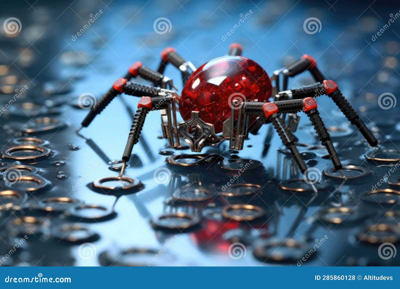 Nano-scale Components of a Biohybrid Robot Stock Photo - Image of ...