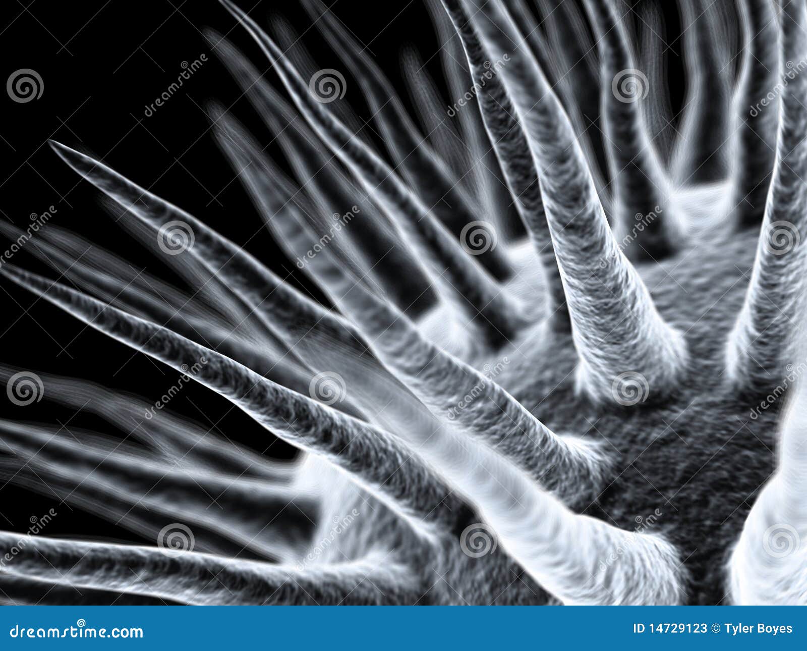 Nano-scale Virus Royalty-Free Stock Photography | CartoonDealer.com ...