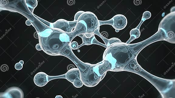 Futuristic Nanotechnology Abstract Background, Nano Tech Stock ...