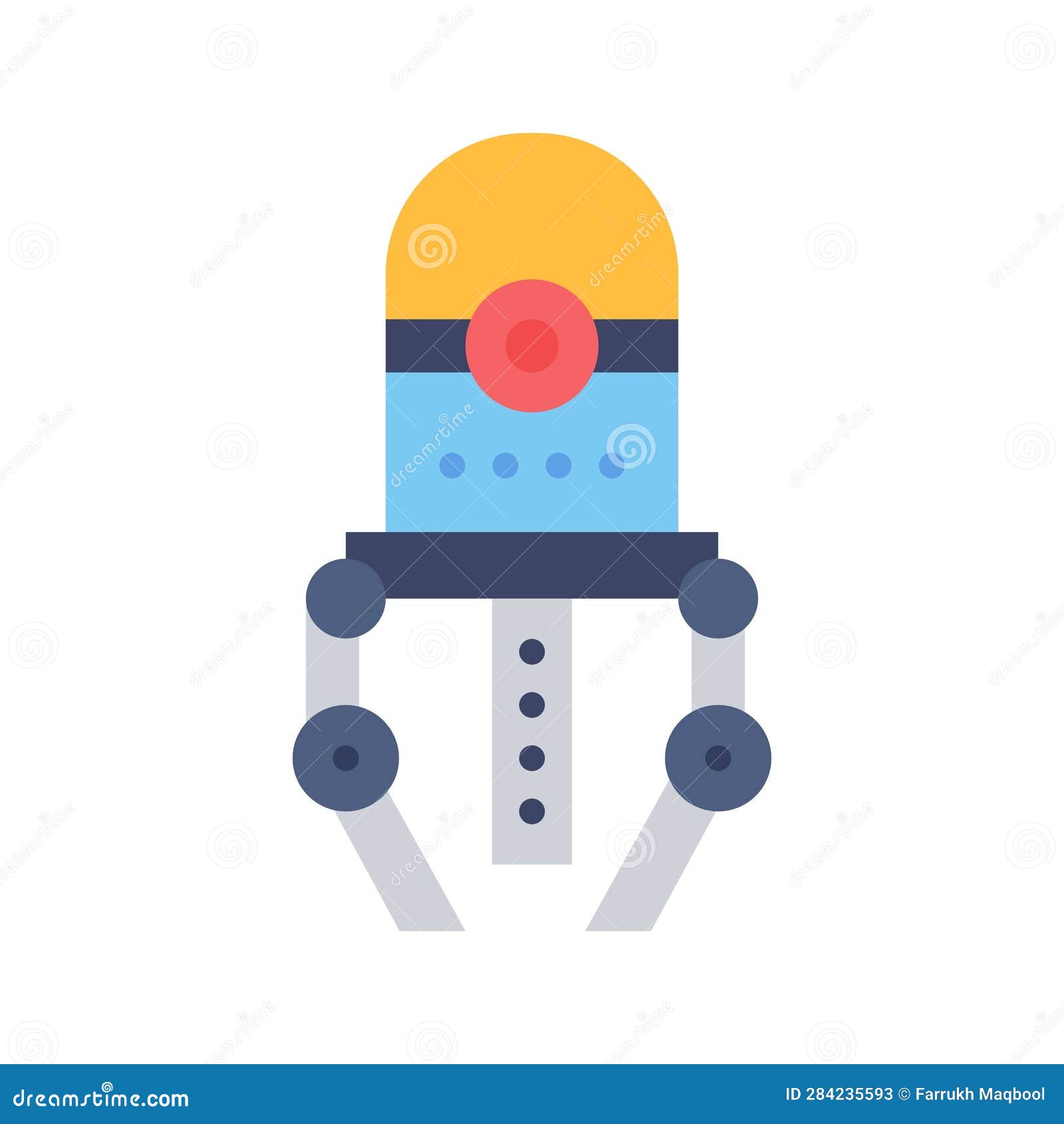 Nanobot Icon Image. stock illustration. Illustration of icon - 284235593