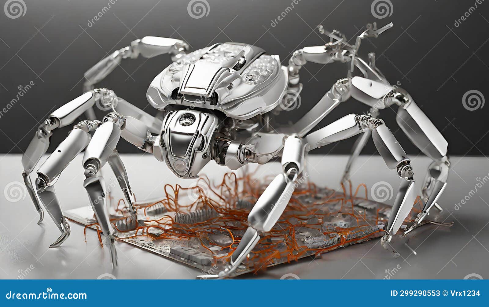 Nanobot, Micro-robotics. Miniature Robot Repairing Technology. AI ...