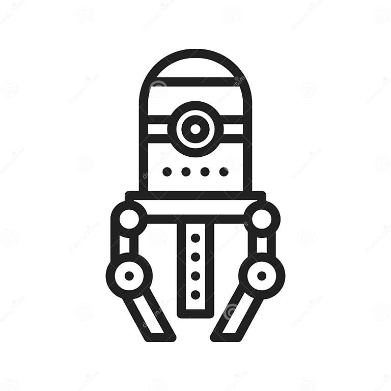 Nanobot Icon Image. stock vector. Illustration of symbol - 281192893