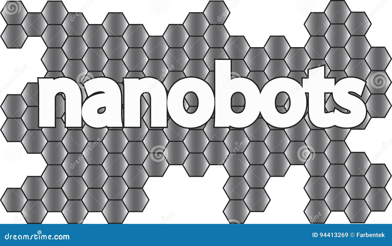 Nanobots Word Abstract Conceptual Illustration. Stock Vector ...