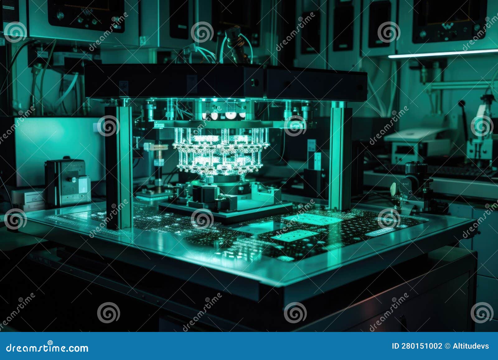 Nanomaterials Being Created in Laboratory, with View of Microscale ...