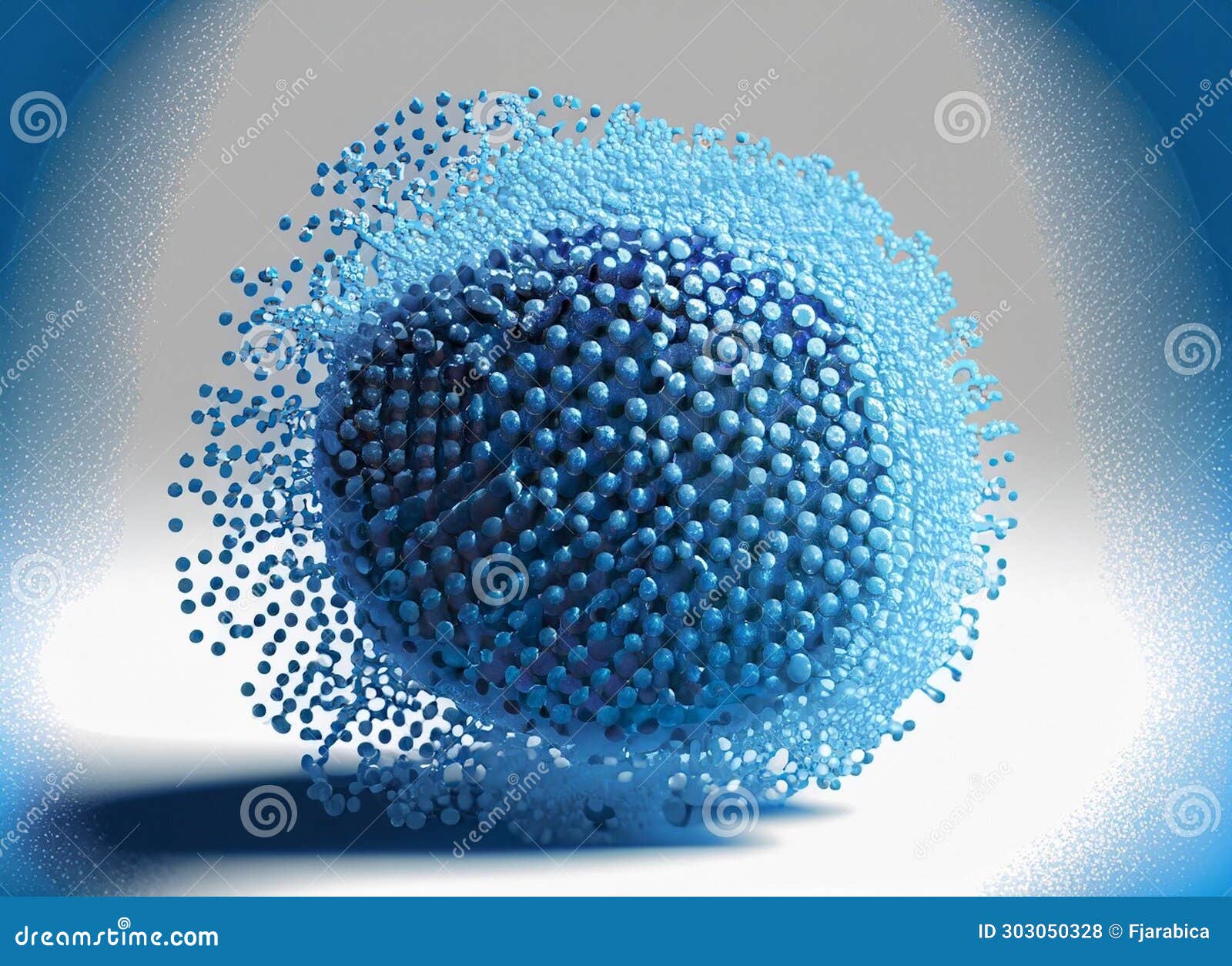 Nanoparticles Abstract Background Stock Illustration - Illustration of ...