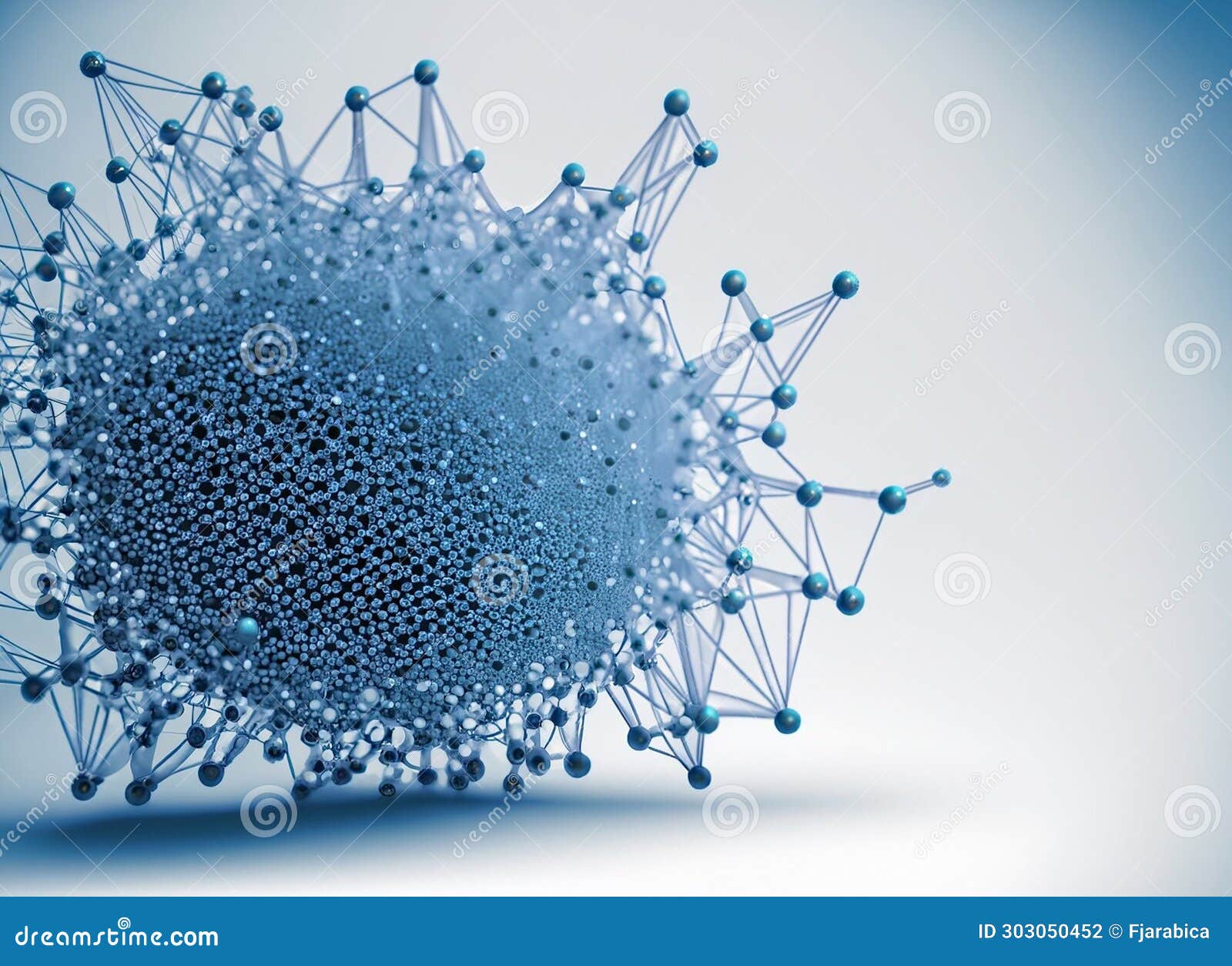 Nanoparticles Abstract Background Stock Illustration - Illustration of ...