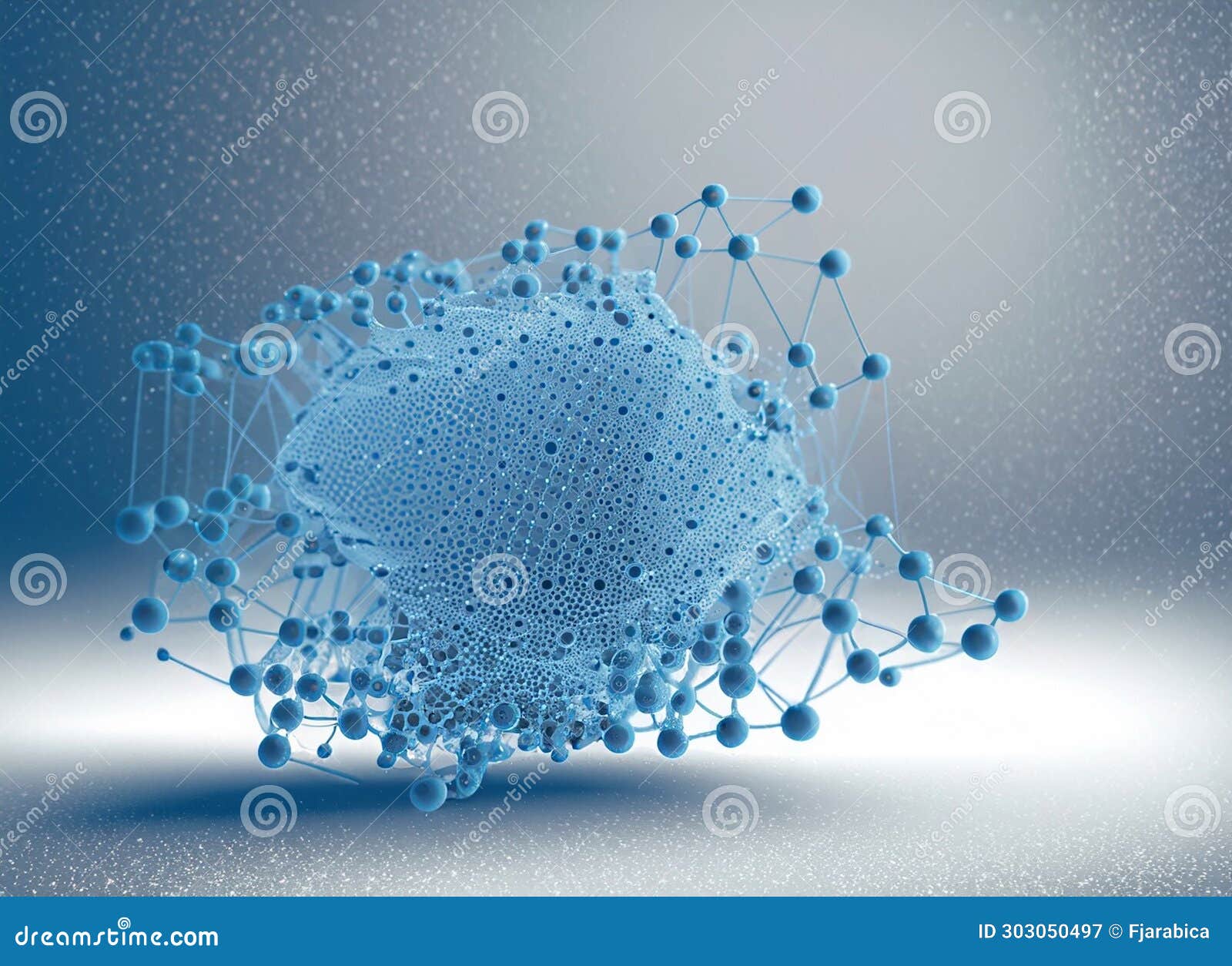 Nanoparticles Abstract Background Stock Illustration - Illustration of ...