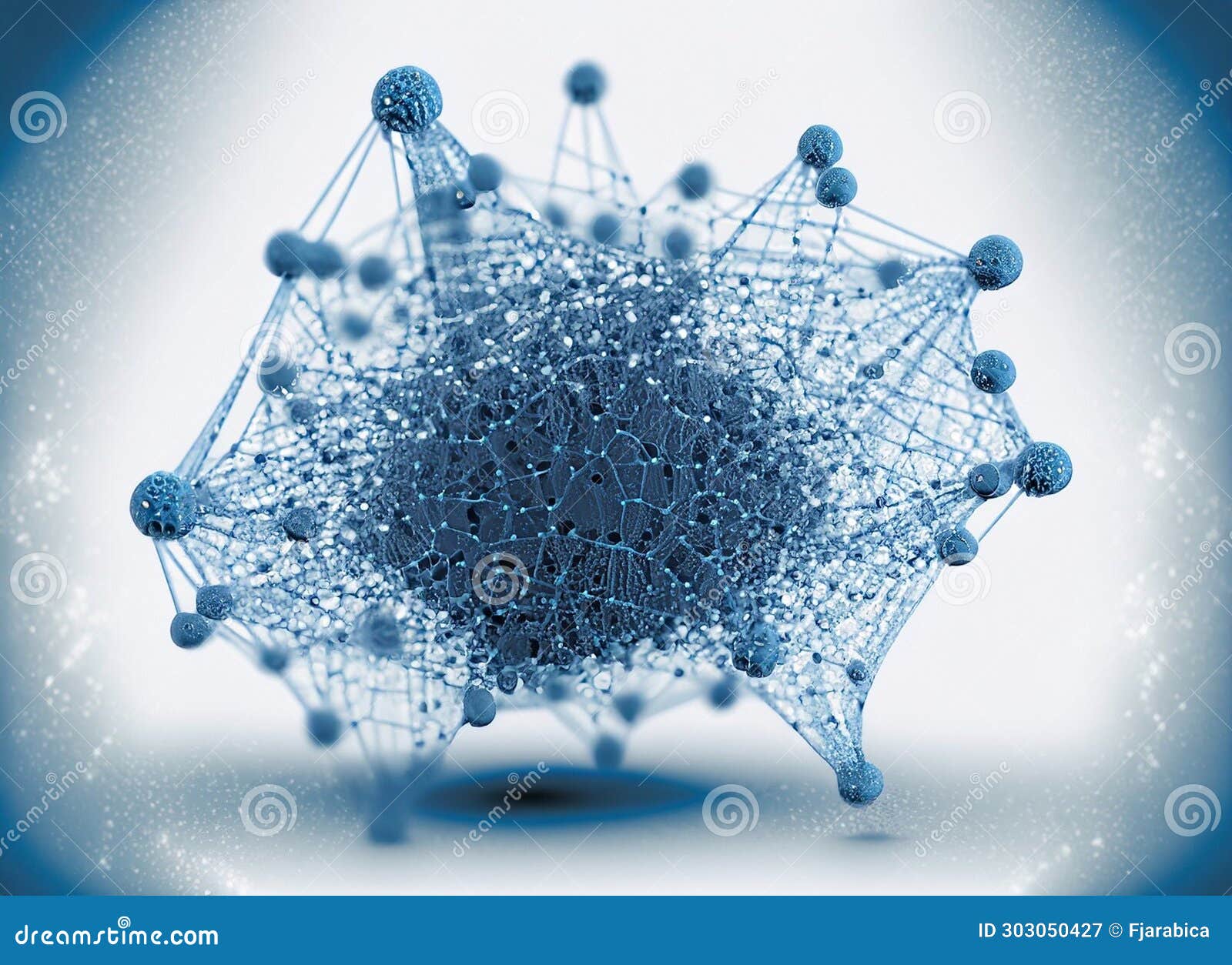 Nanoparticles Abstract Background Stock Illustration - Illustration of ...