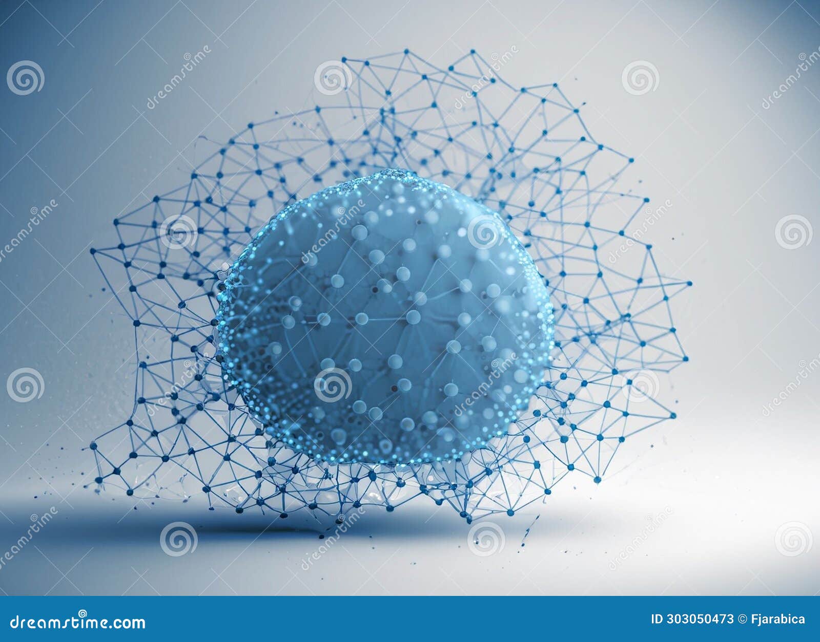 Nanoparticles Abstract Background Stock Illustration - Illustration of ...