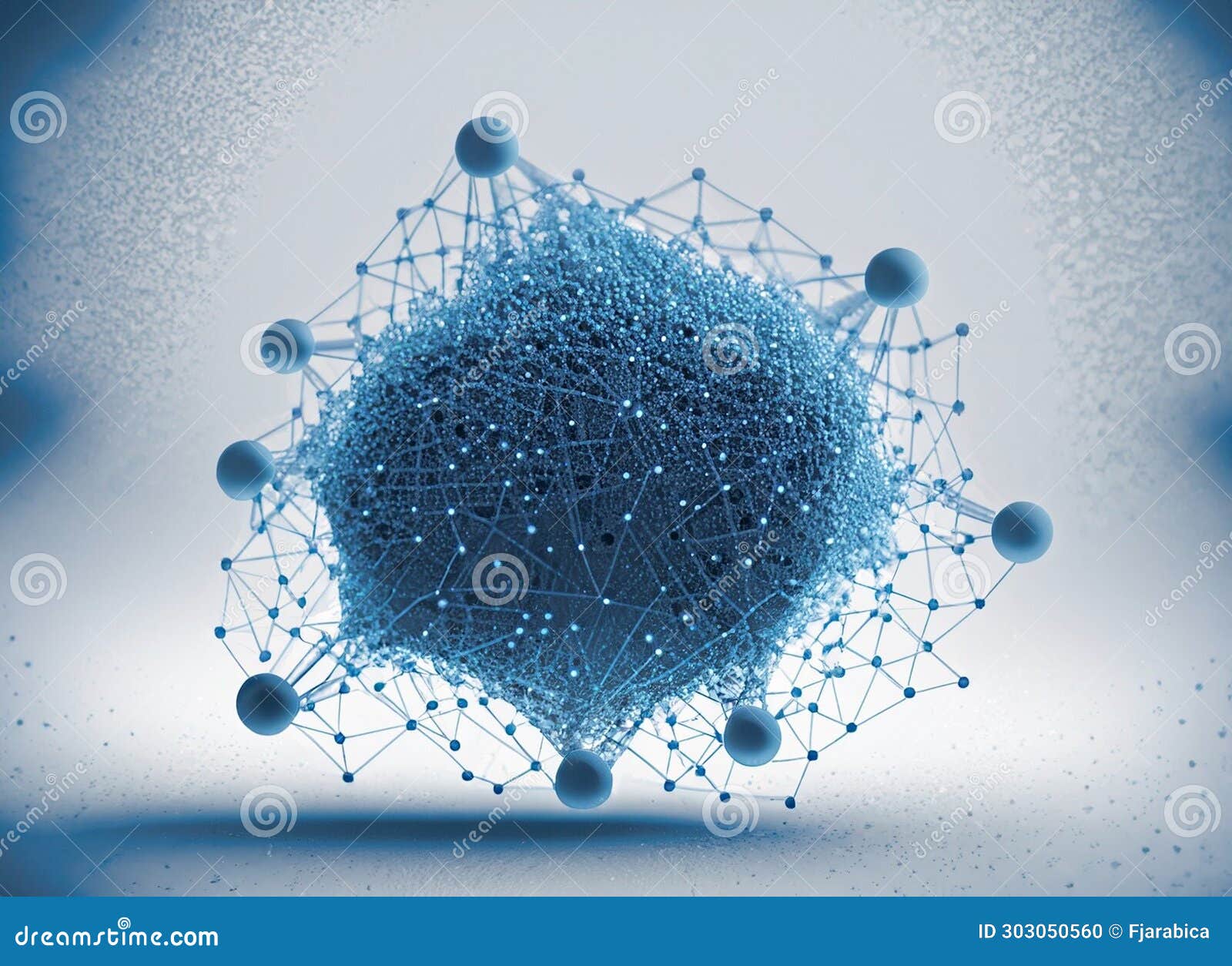 Nanoparticles Abstract Background Stock Illustration - Illustration of ...