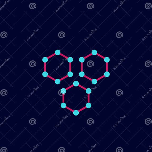 Nanoparticles Icon, Science Vector Stock Illustration - Illustration of ...