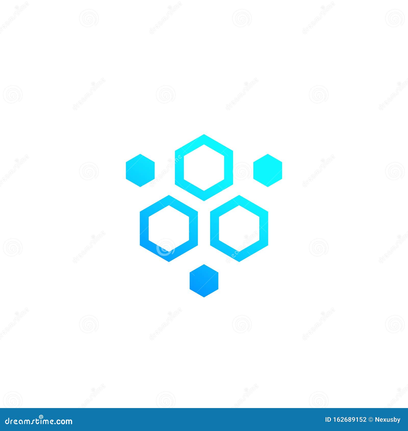 Nanoparticles Icon on White Stock Vector - Illustration of nanotech ...